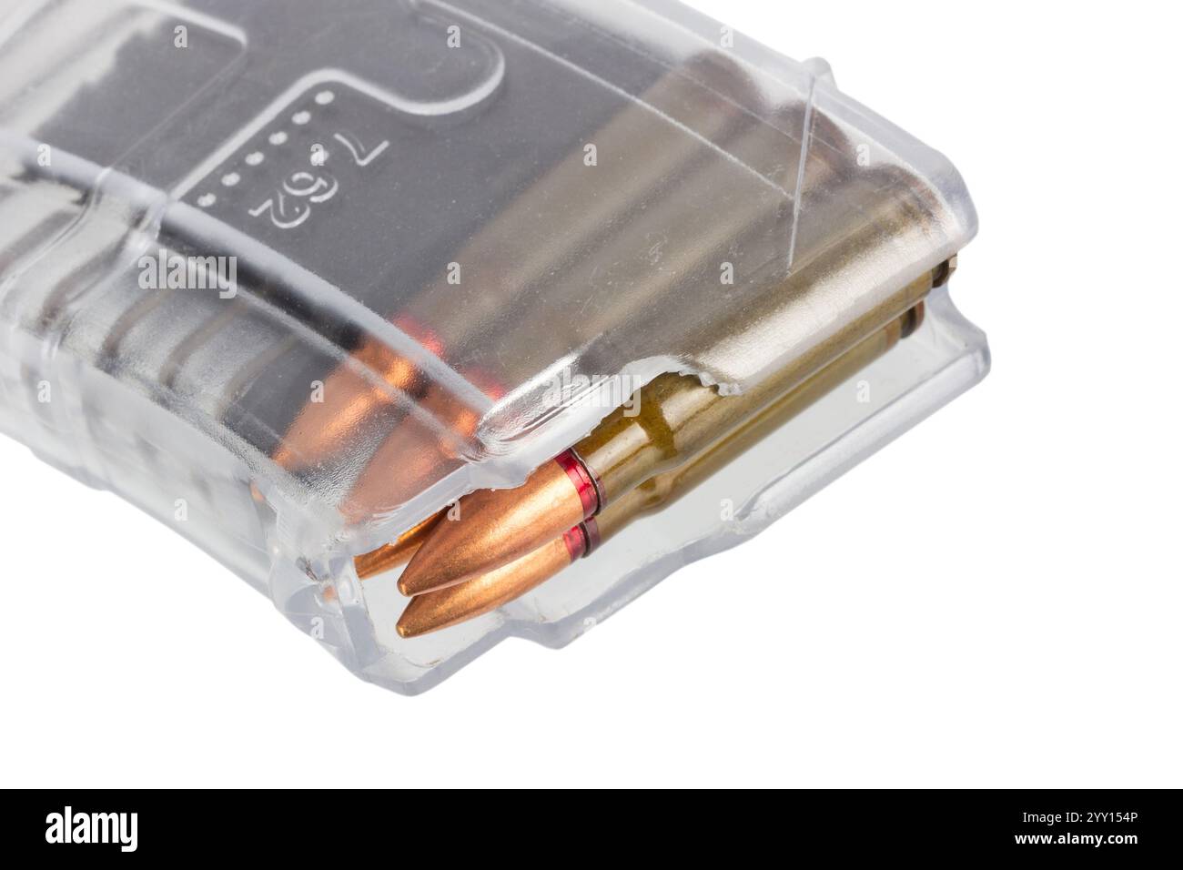 Gun magazine made of transparent plastic for Kalashnikov ak 47 assault ...