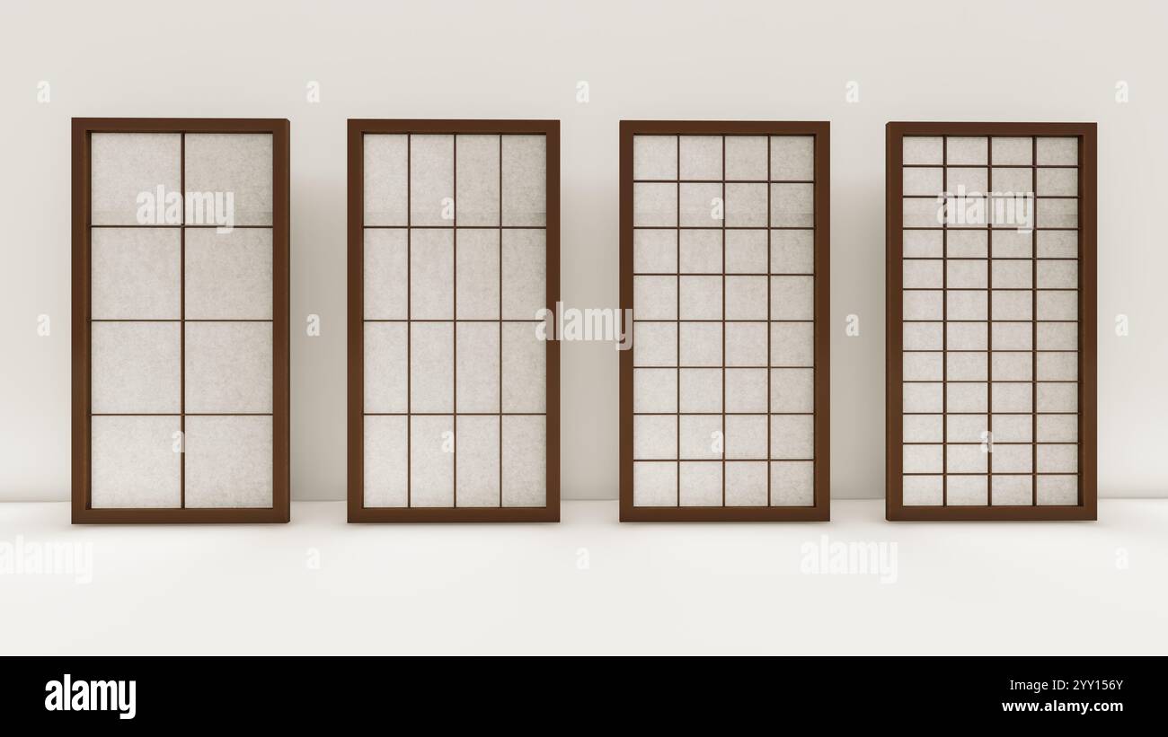 Paper sliding doors hi-res stock photography and images - Alamy