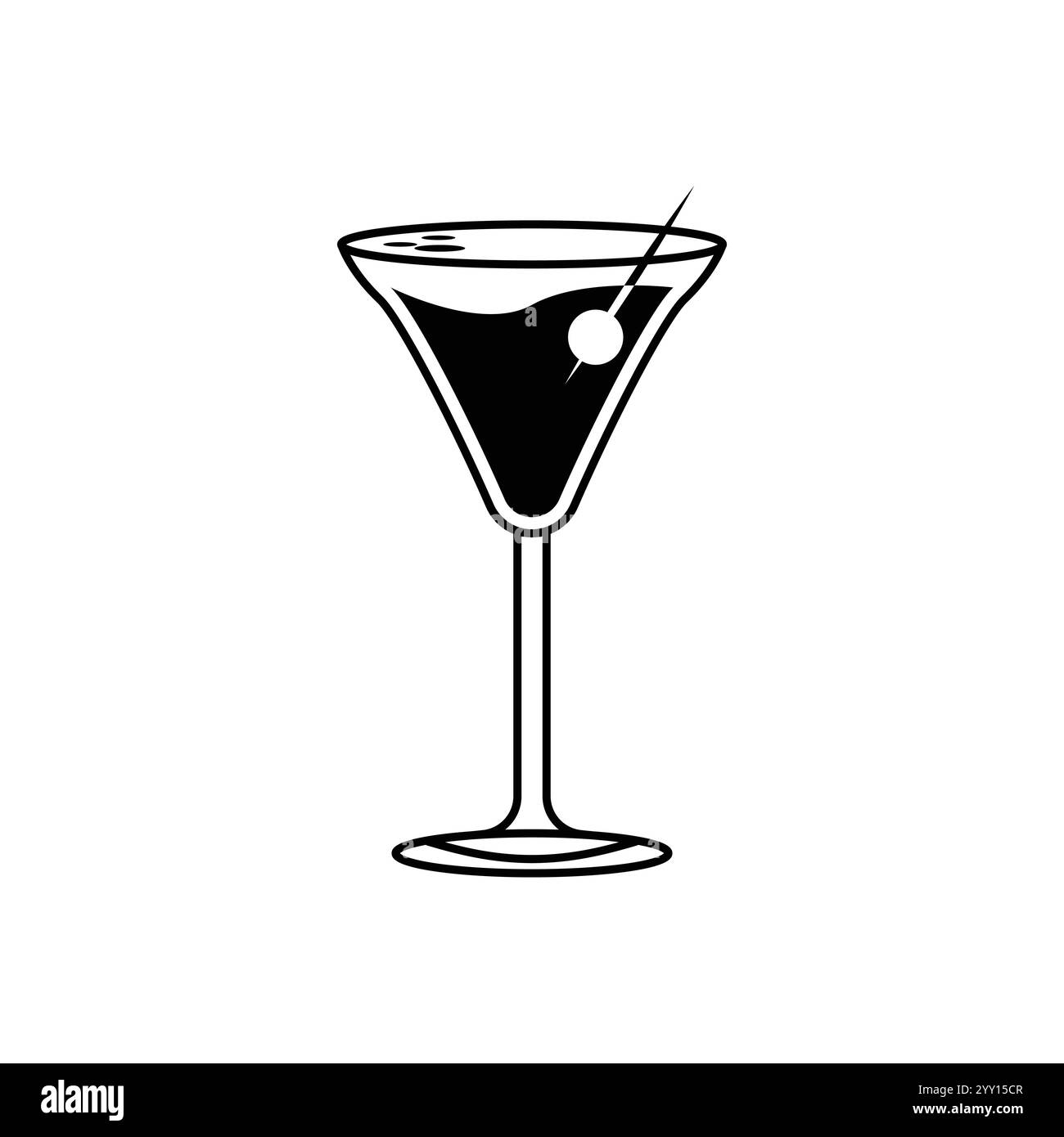 Cocktail icon. Cocktail Icon Vector. Cocktail drink Stock Vector Image ...