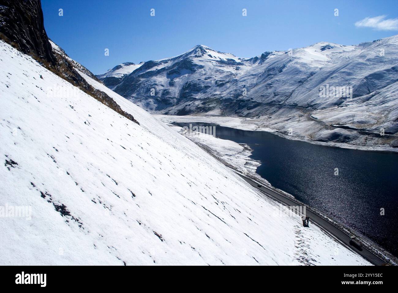 Stunning winter landscape featuring snow hi-res stock photography and ...