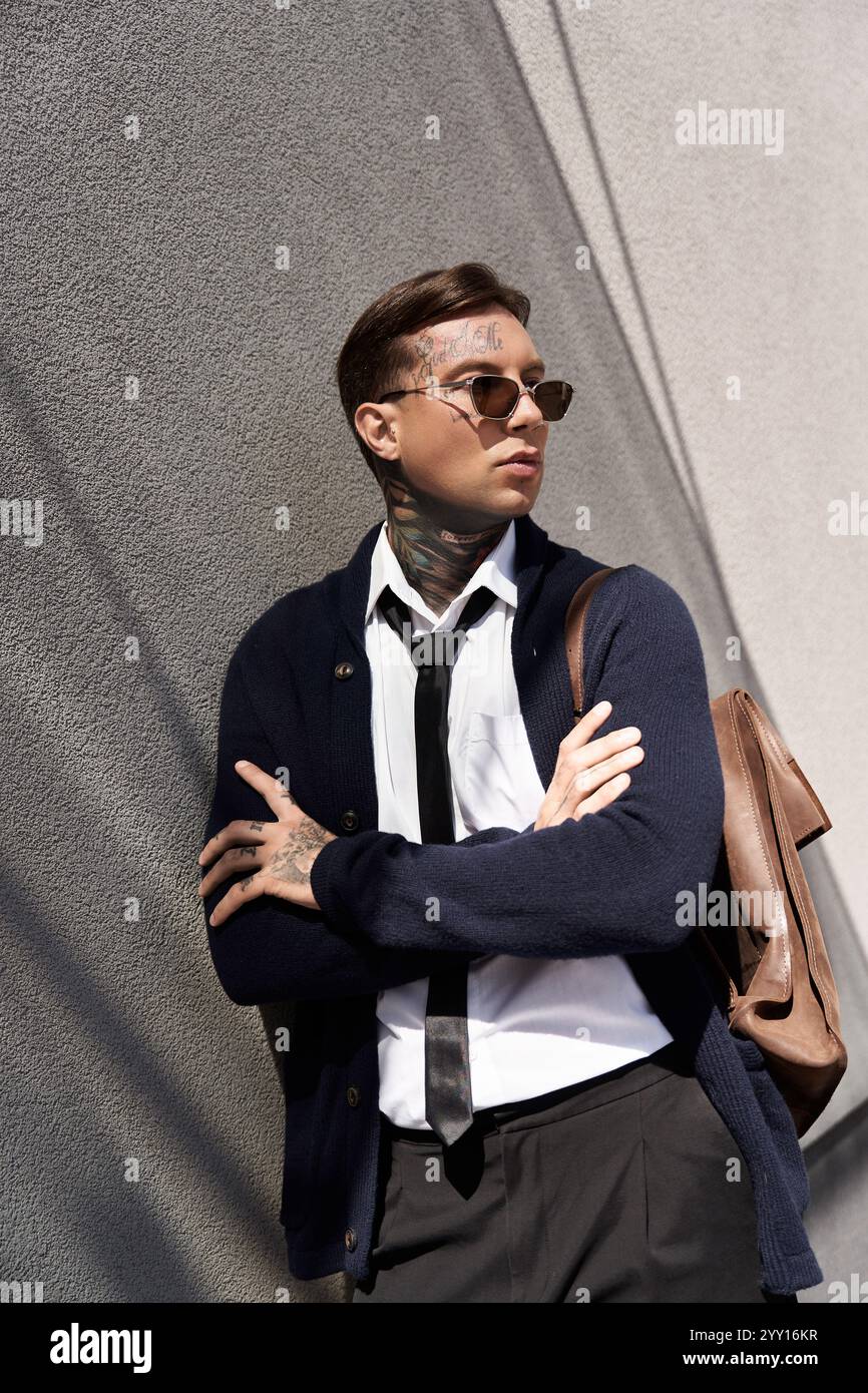Smartly dressed man stands hi-res stock photography and images - Alamy