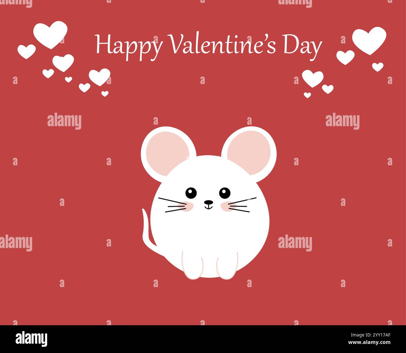 Valentines day animal Stock Vector Images - Alamy