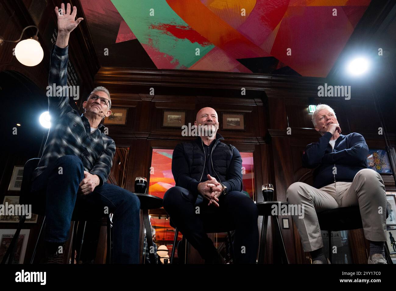 Gary Lineker, Alan Shearer and David Moyes take part in The Rest Is ...
