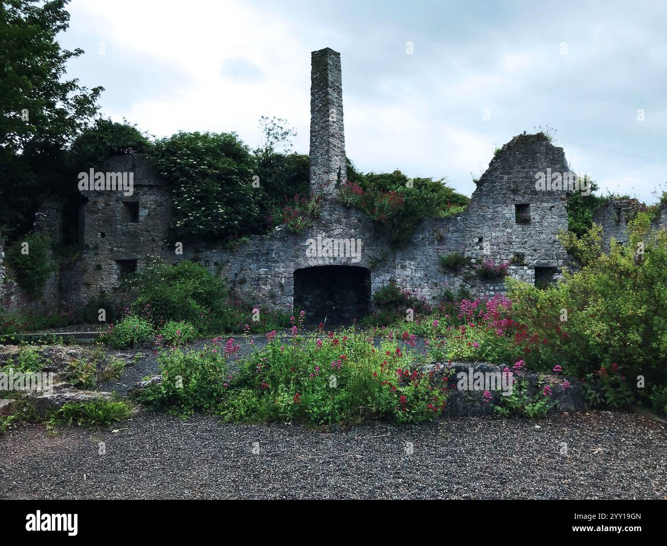 Ruin ruins fireplace hi-res stock photography and images - Alamy