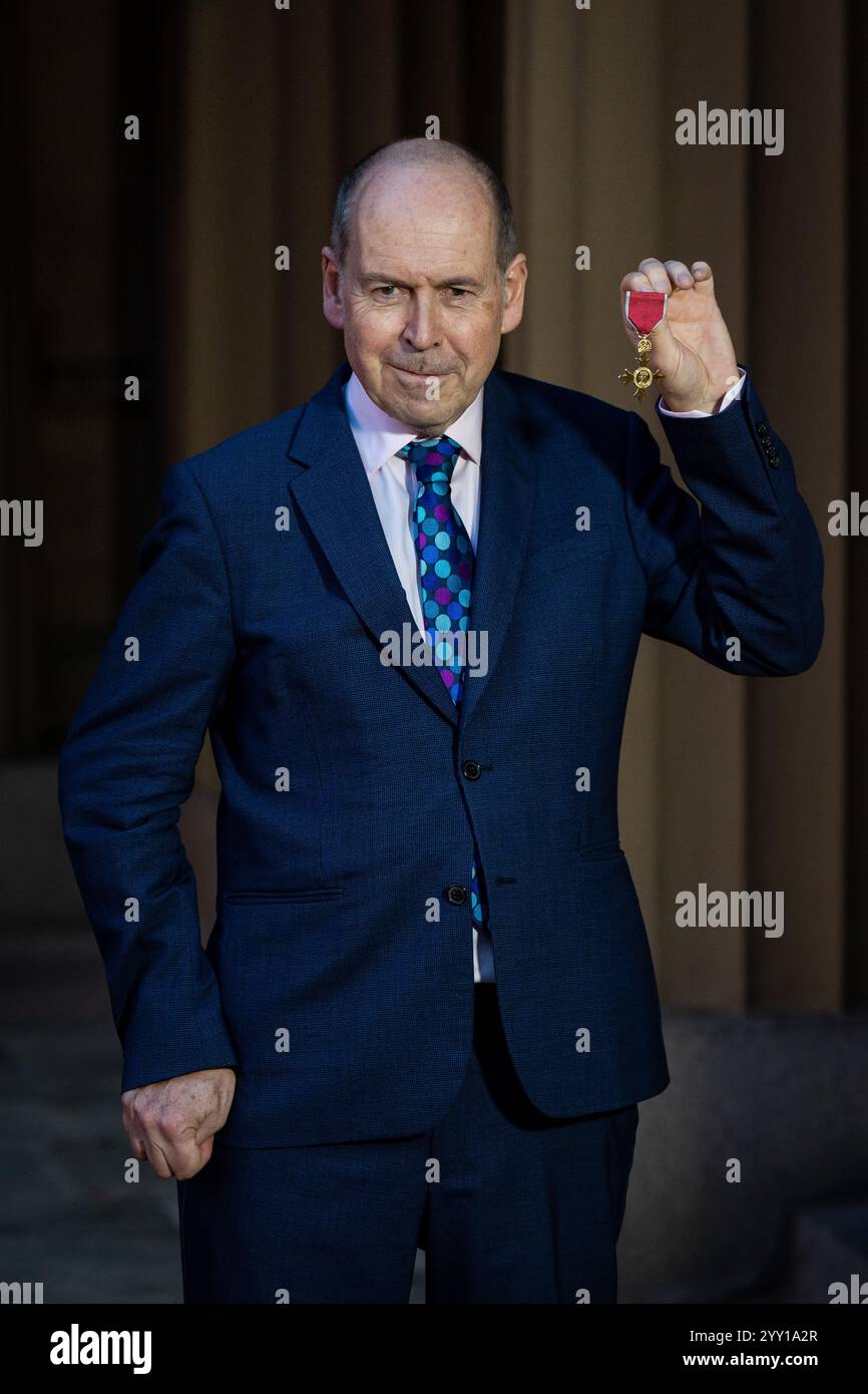 Rory Cellan-Jones, Author and Journalist, after being made an Officer ...