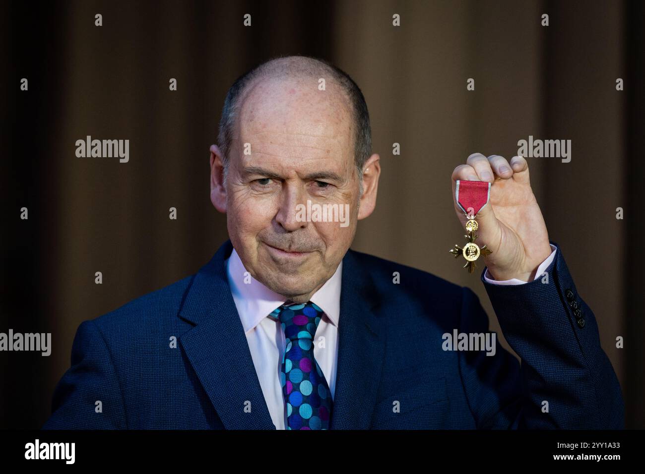 Rory Cellan-Jones, Author and Journalist, after being made an Officer ...