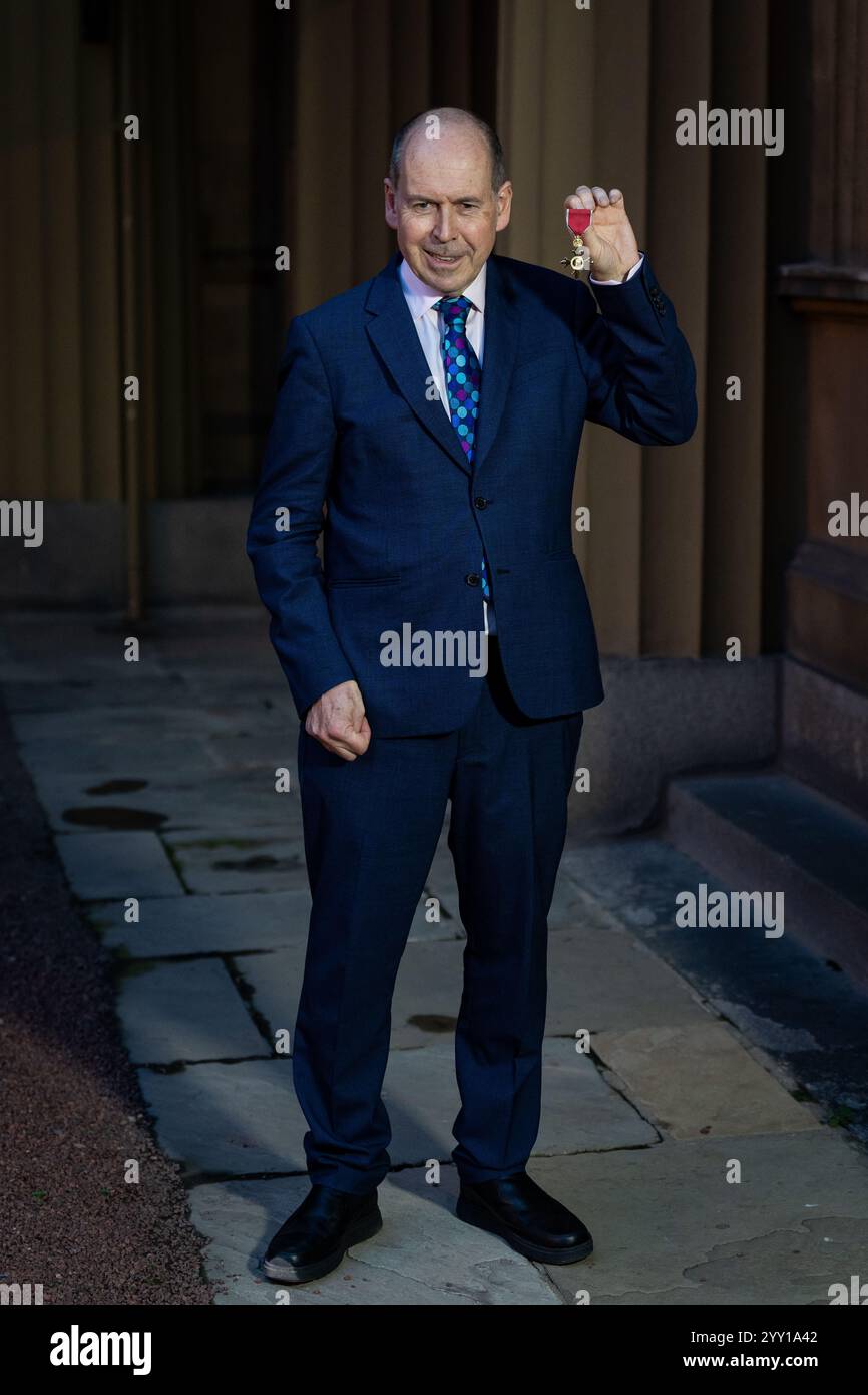 Rory Cellan-Jones, Author and Journalist, after being made an Officer ...