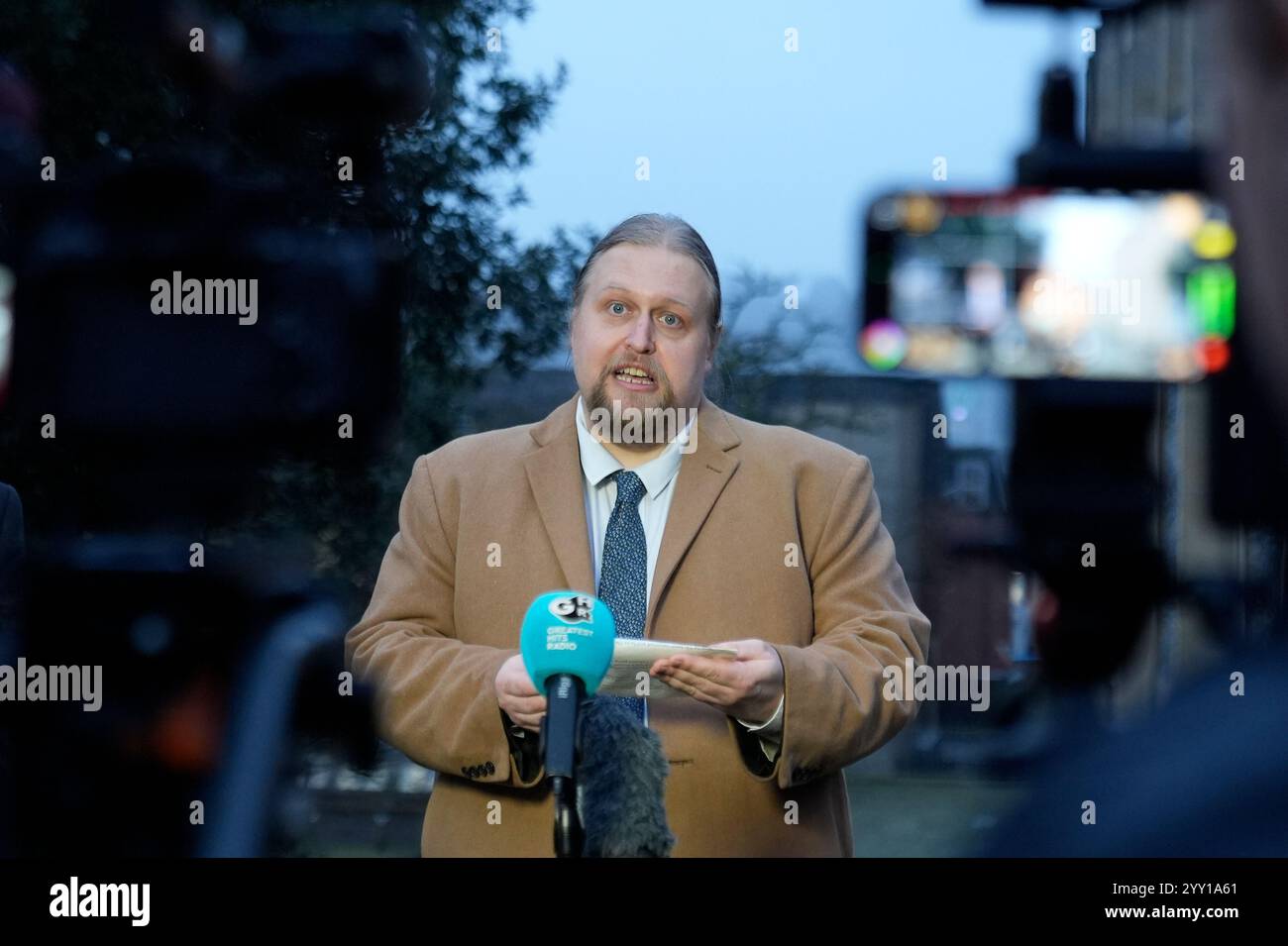 Benjamin May senior Crown Prosecutor with CPS Wessex, speaks to the ...