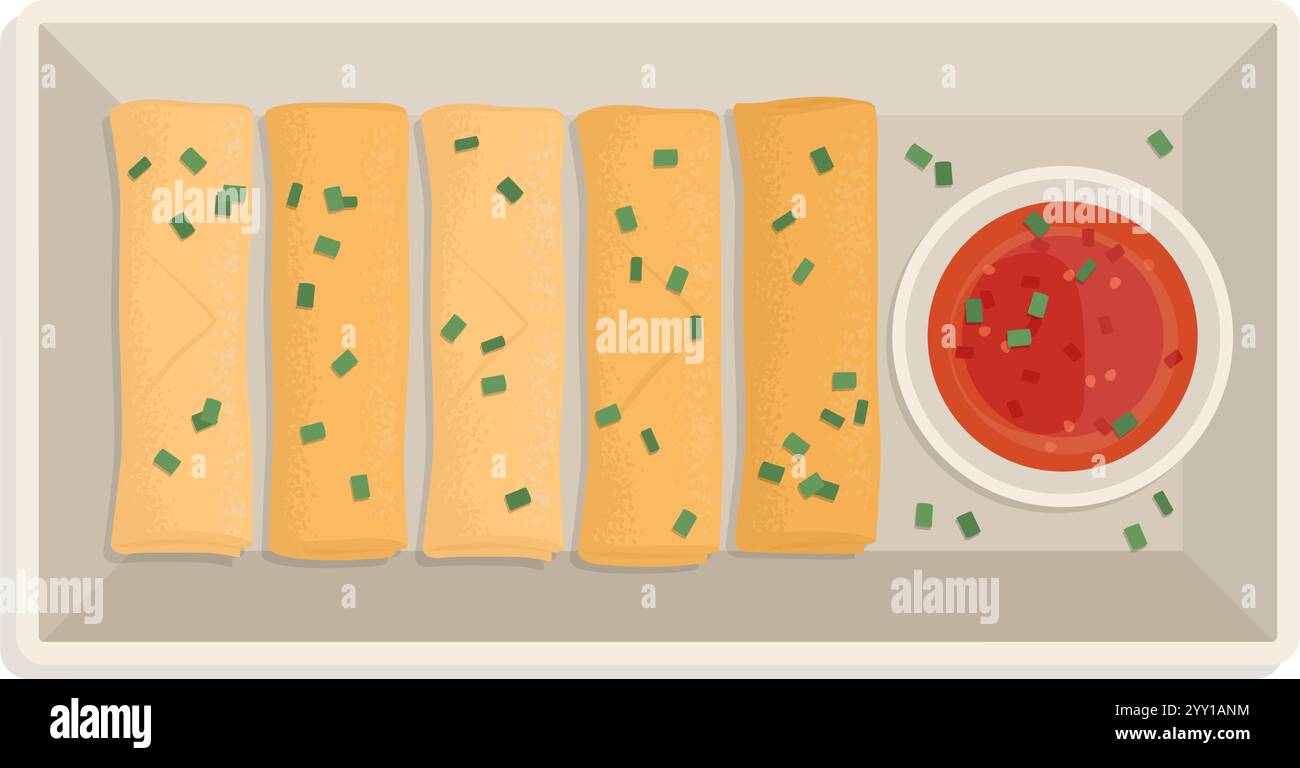 Top view dish fresh Stock Vector Images - Alamy