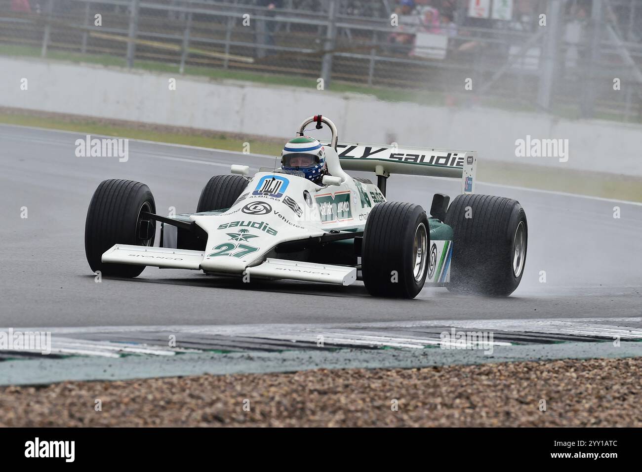 Mark Hazell, Williams FW07B, Masters Racing Legends Formula One 1966 ...