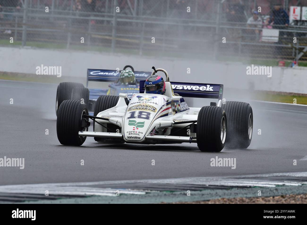 Stuart Hall, March 821, Masters Racing Legends Formula One 1966 - 1985 ...