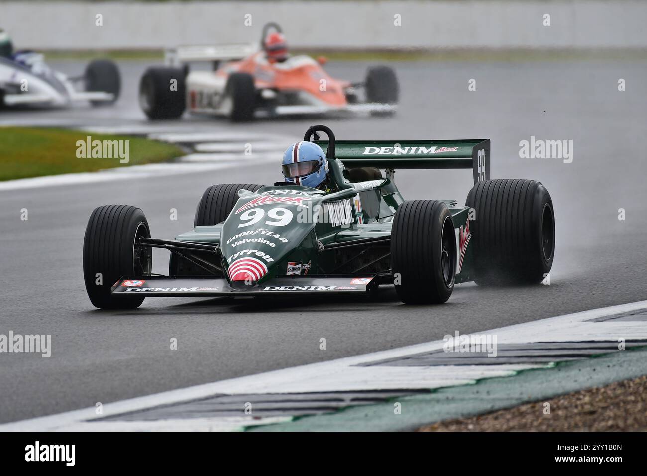 Jamie Constable, Tyrrell 011B, Masters Racing Legends Formula One 1966 ...