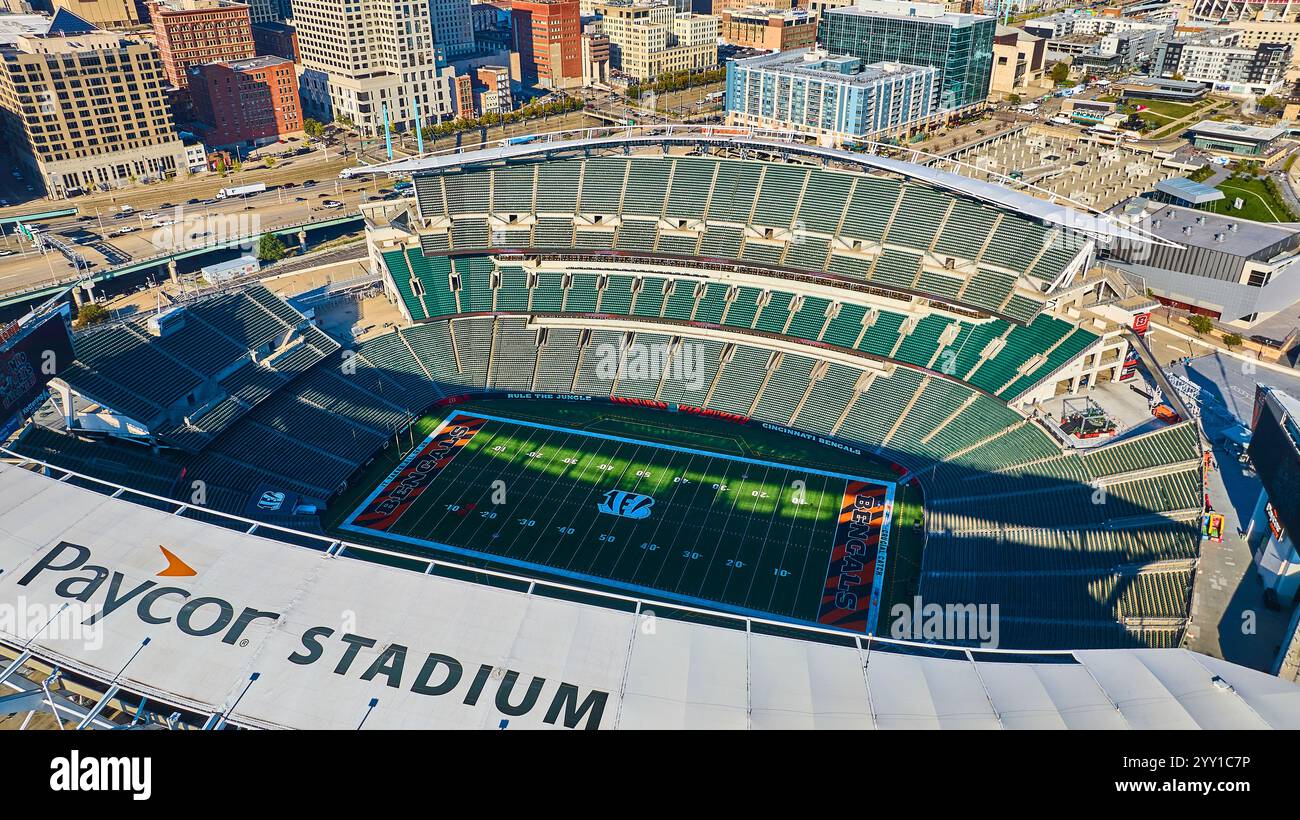 Paycor stadium aerial hi-res stock photography and images - Alamy