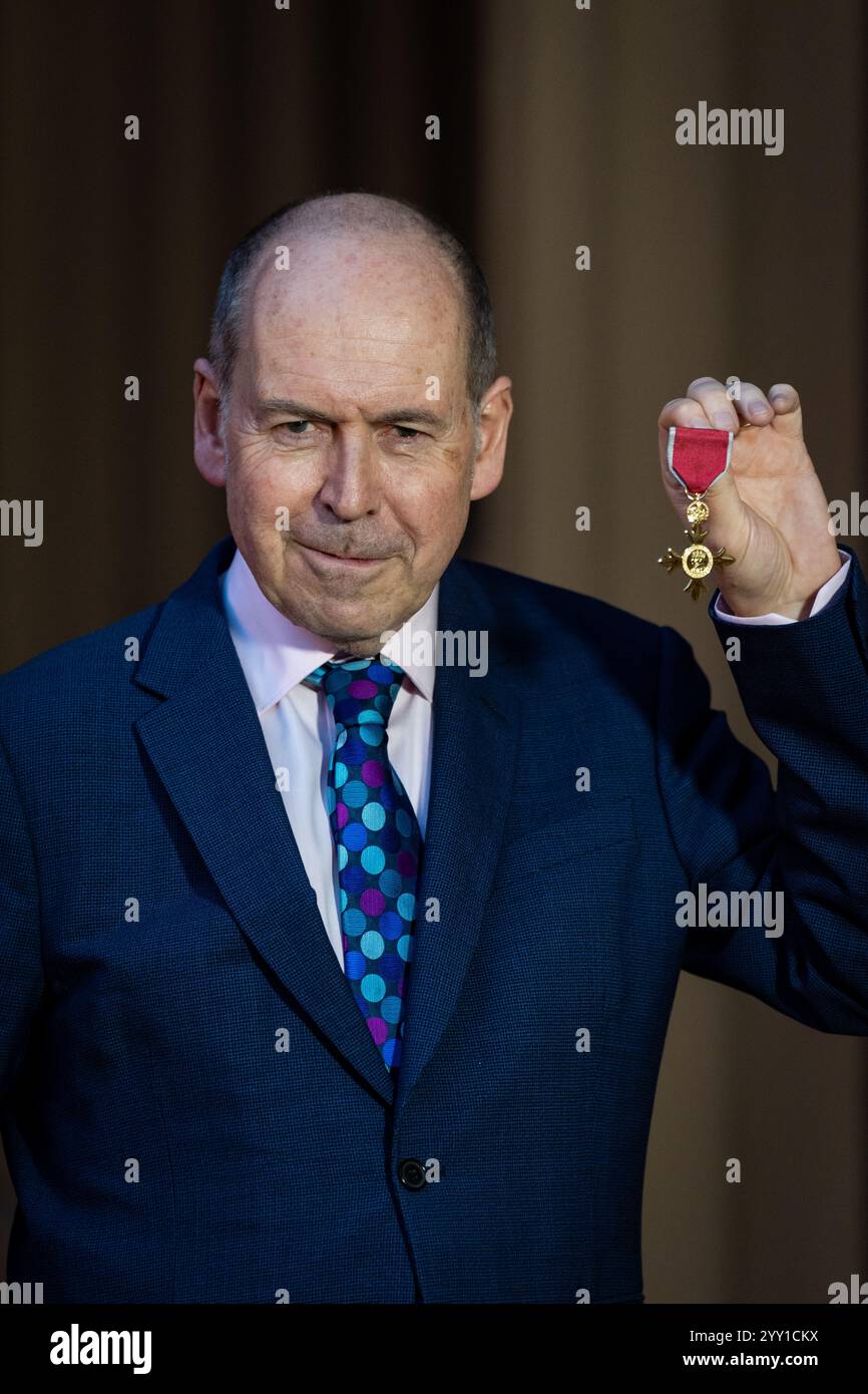 Rory Cellan-Jones, Author and Journalist, after being made an Officer ...