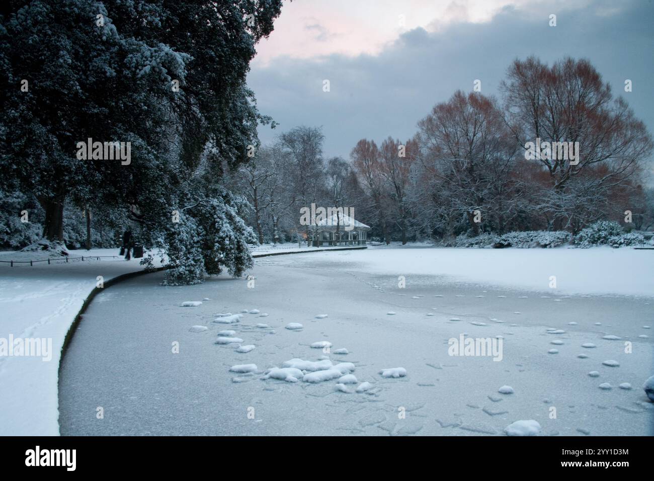 File Image: Saint Stephen's Green in Dublin city during a period of ...