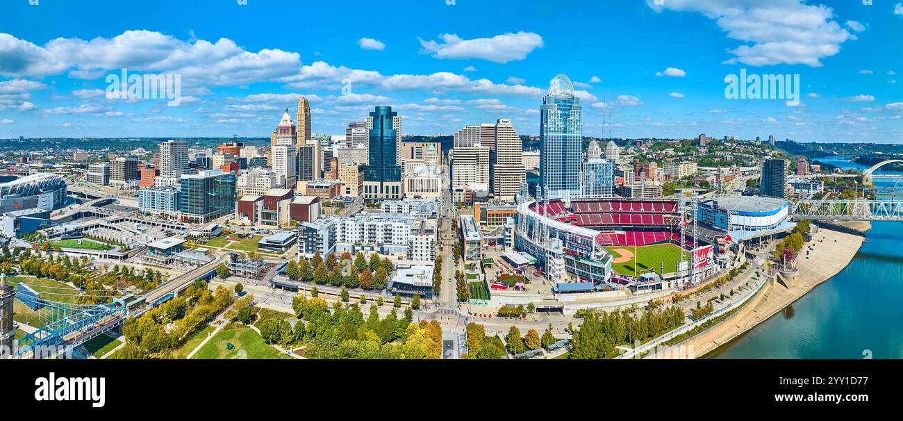 View Of Downtown Cincinnati Skyline