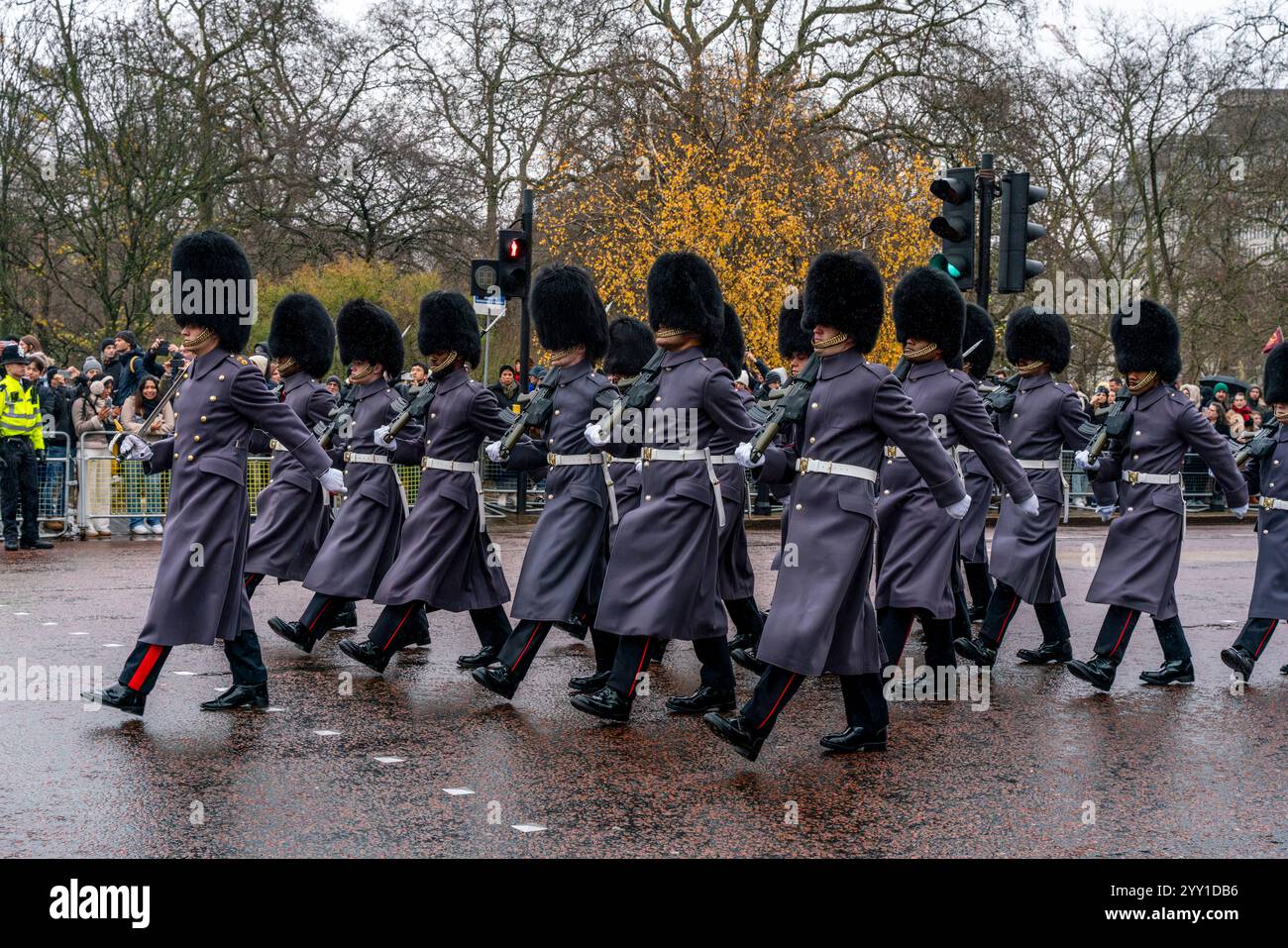 The Coldstream Guards Leave Wellington Barracks To Take Part In The ...