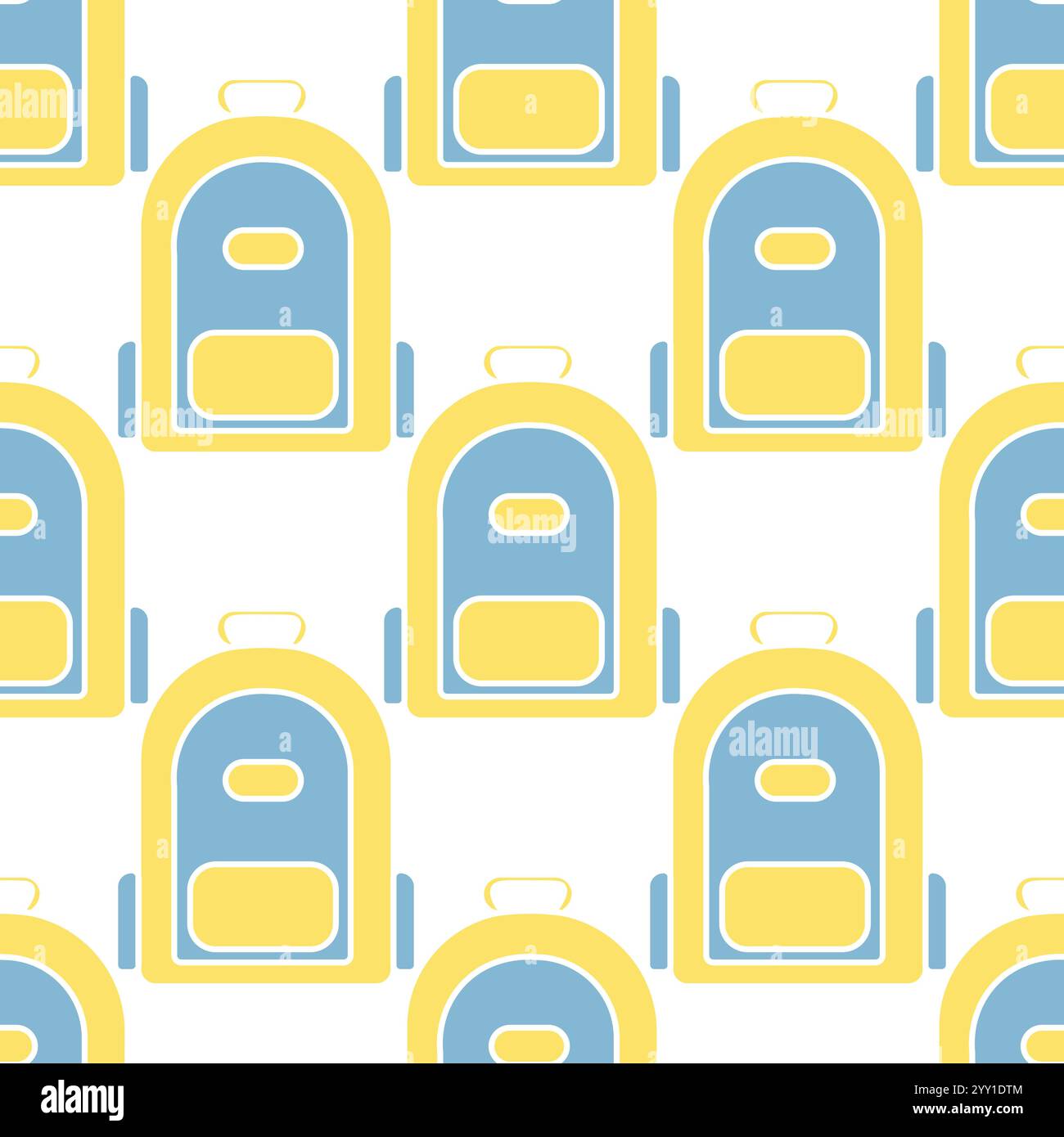 Seamless school pattern. Hand drawn doodle school background. Education ...