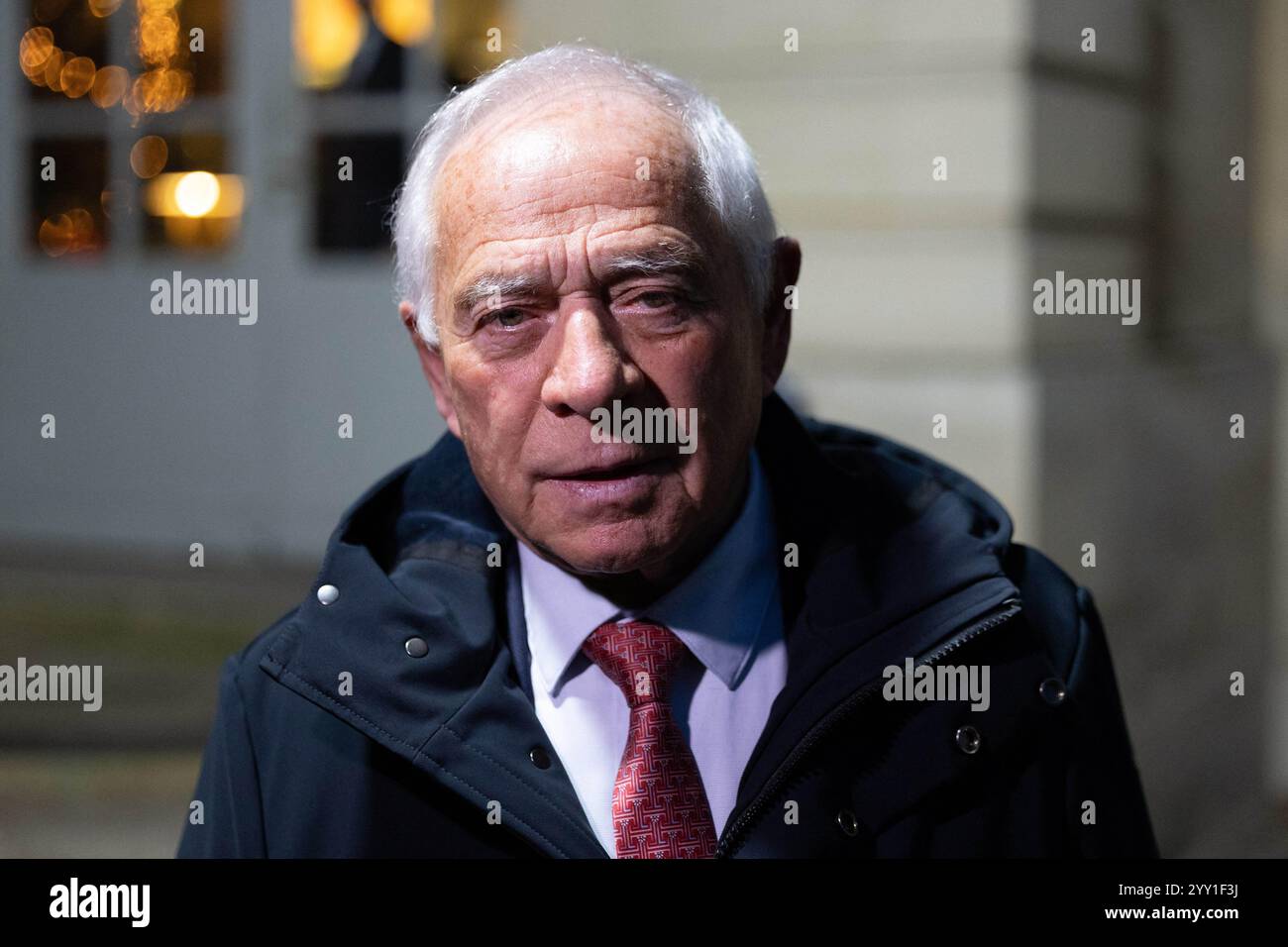 Paris, France. 18th Dec, 2024. French senator and president of the ...