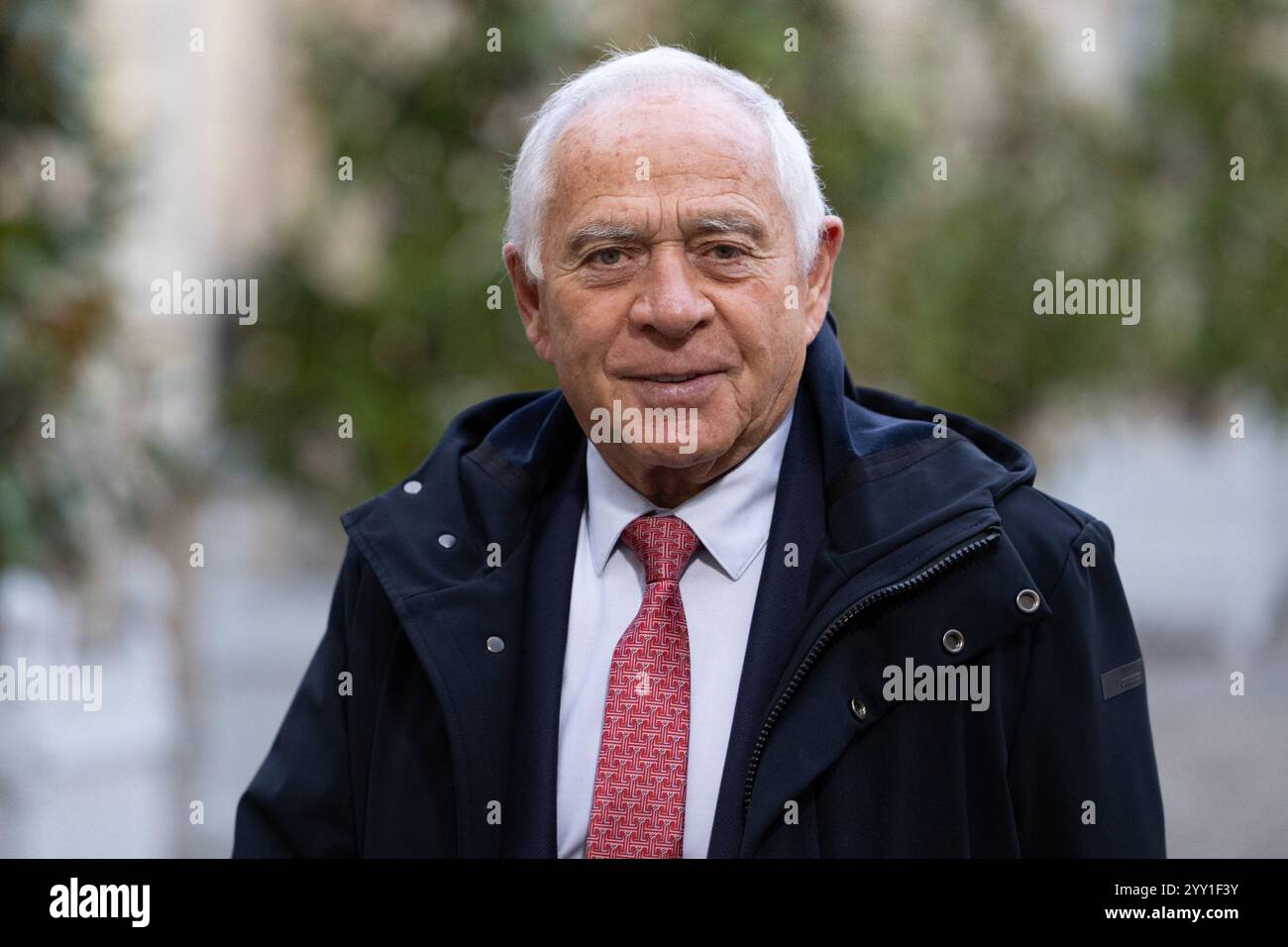 Paris, France. 18th Dec, 2024. French senator and president of the ...