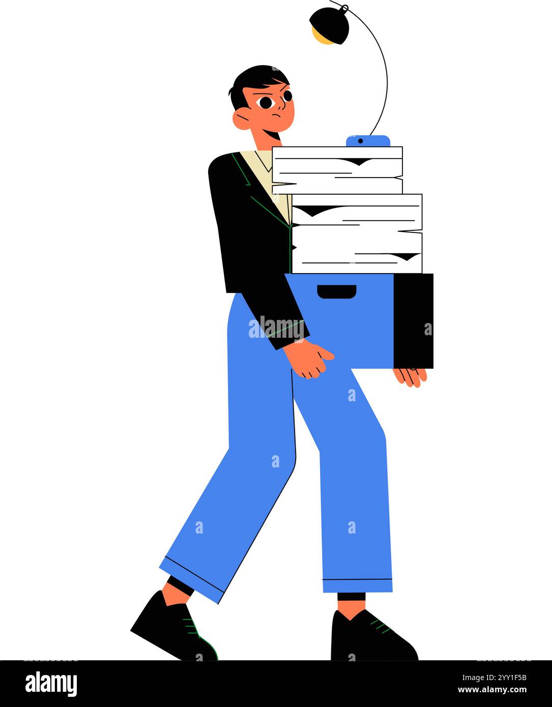 Workload illustration hi-res stock photography and images - Alamy