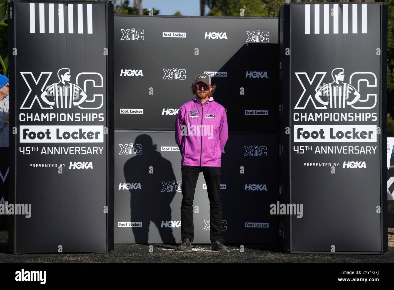 West captain Tyler Day during the Foot Locker Cross Country ...
