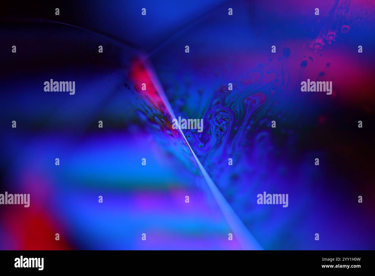 Blue coloured liquid surface, fluid forms, liquid abstraction, colour ...