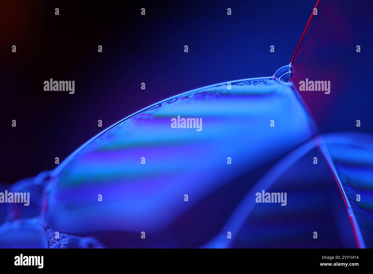 Blue coloured liquid surface, fluid forms, liquid abstraction, colour ...