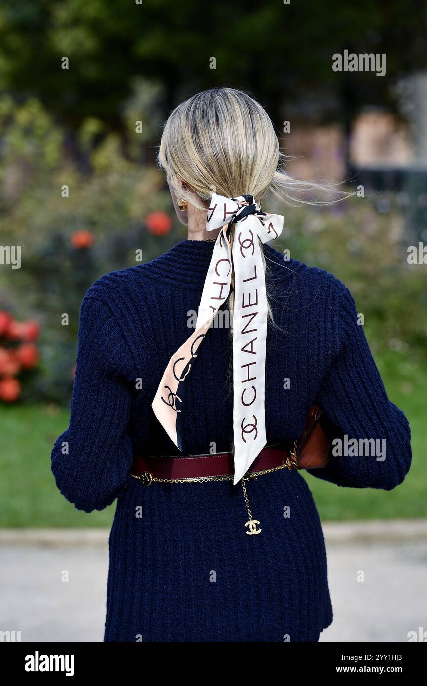 Maria Helena Bordon Meireles - Street style outside CHANEL at Paris ...
