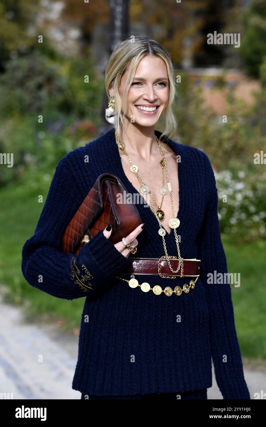 Maria Helena Bordon Meireles - Street style outside CHANEL at Paris ...
