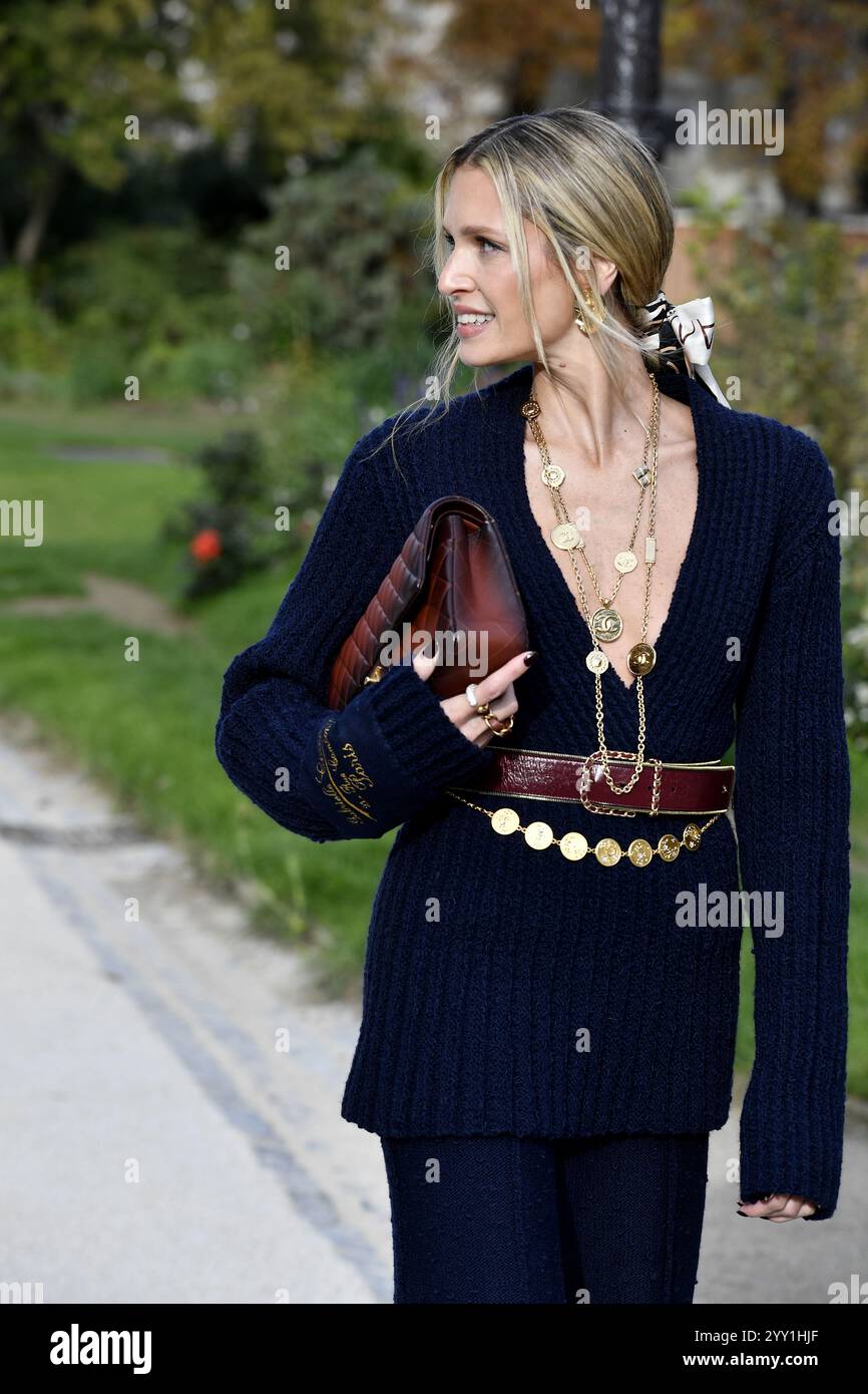 Maria Helena Bordon Meireles - Street style outside CHANEL at Paris ...