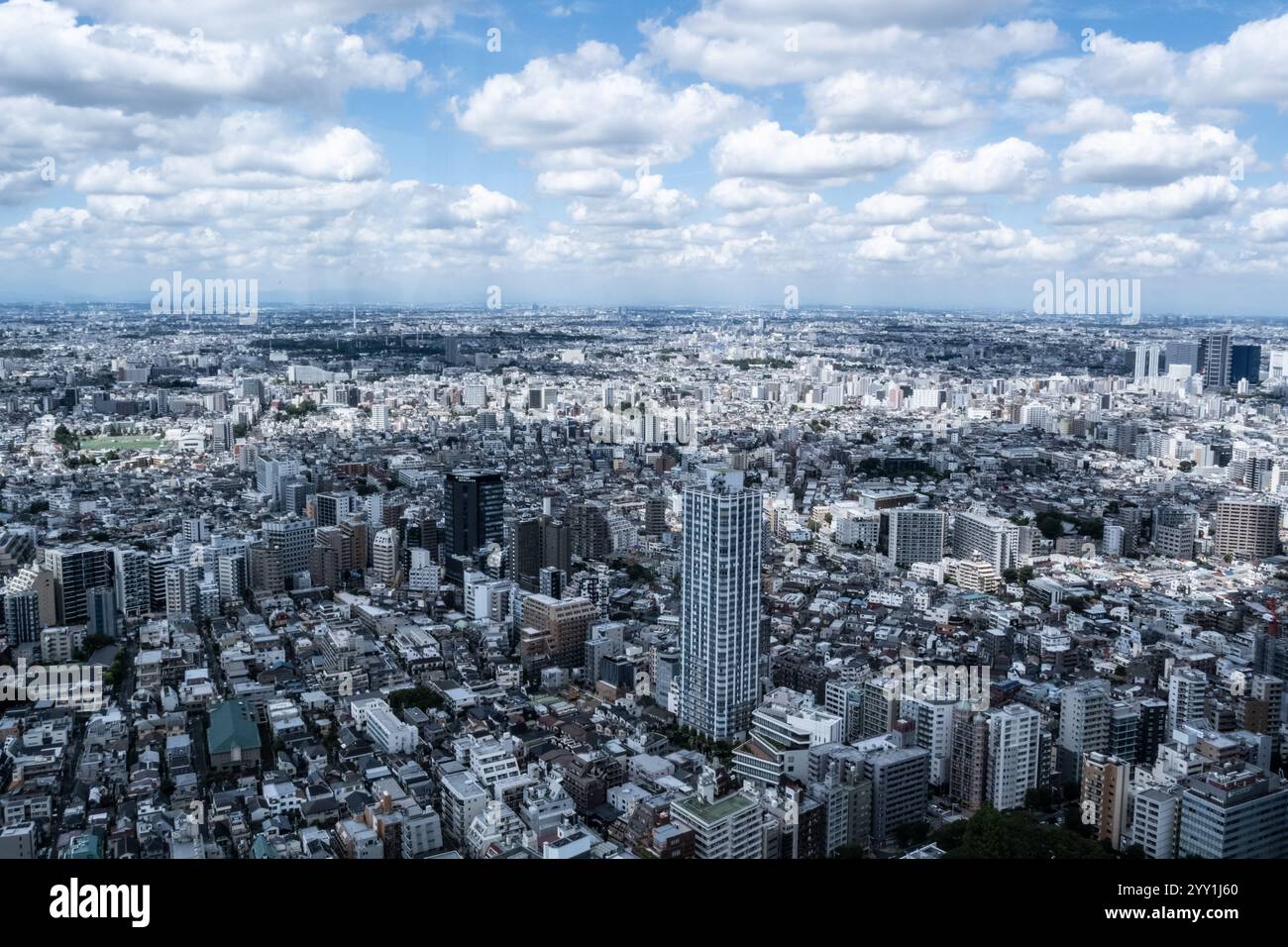 Stunning Aerial View of Tokyo, Dense Cityscape with Skyscrapers ...