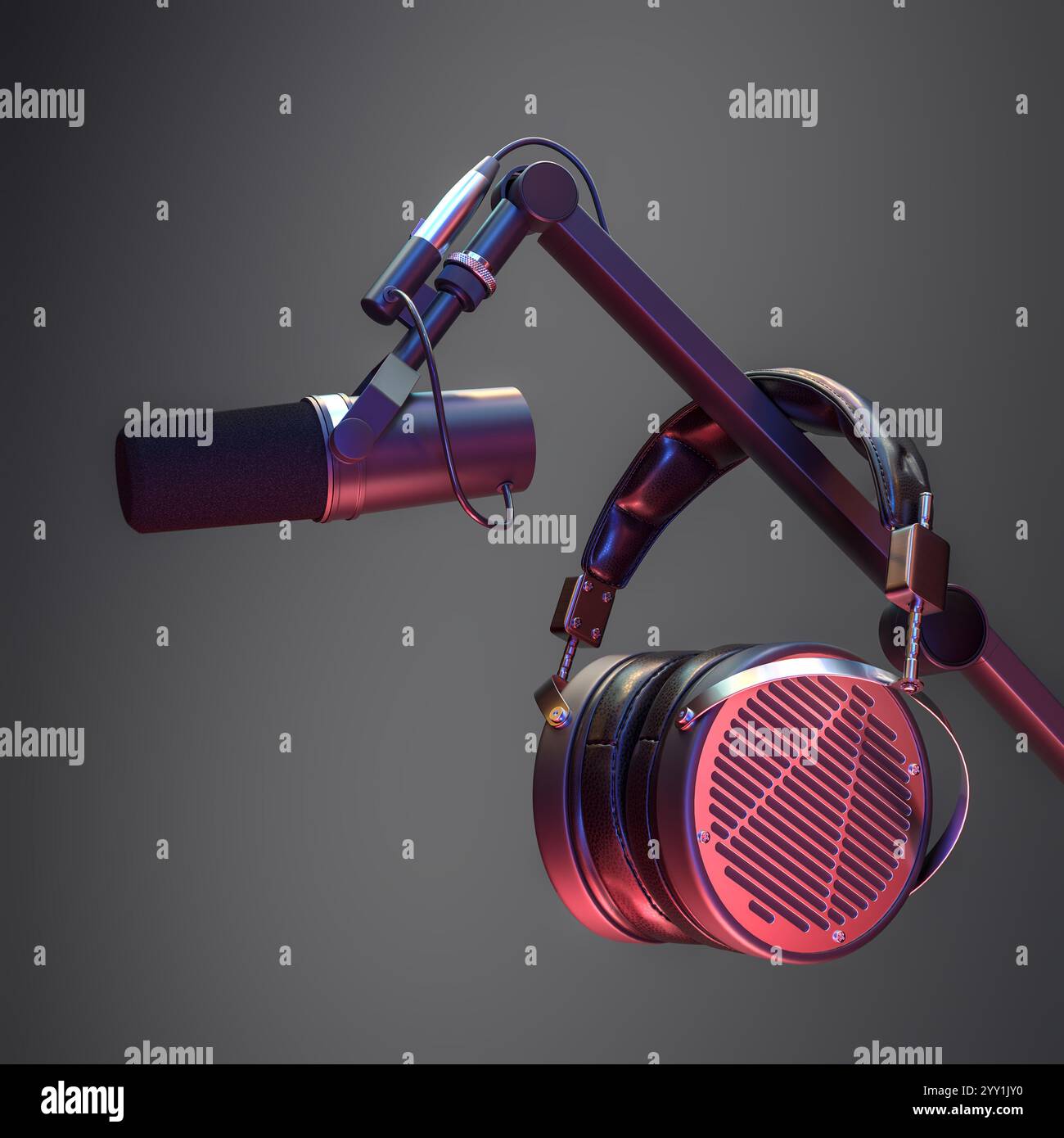 Recording studio headphones hi-res stock photography and images - Alamy