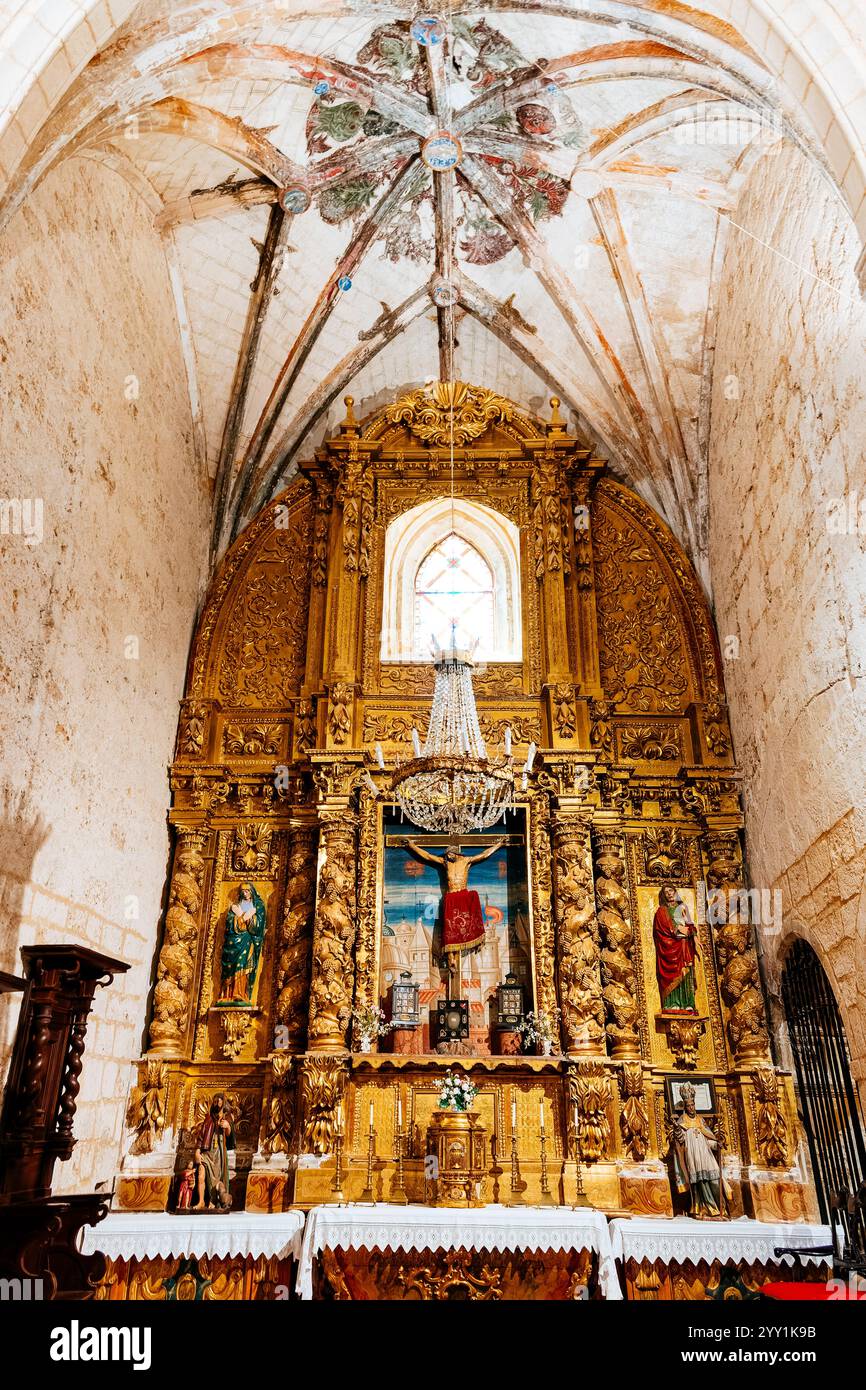 Chapel of the Holy Christ of the Temptations. The Gothic ribs are from ...