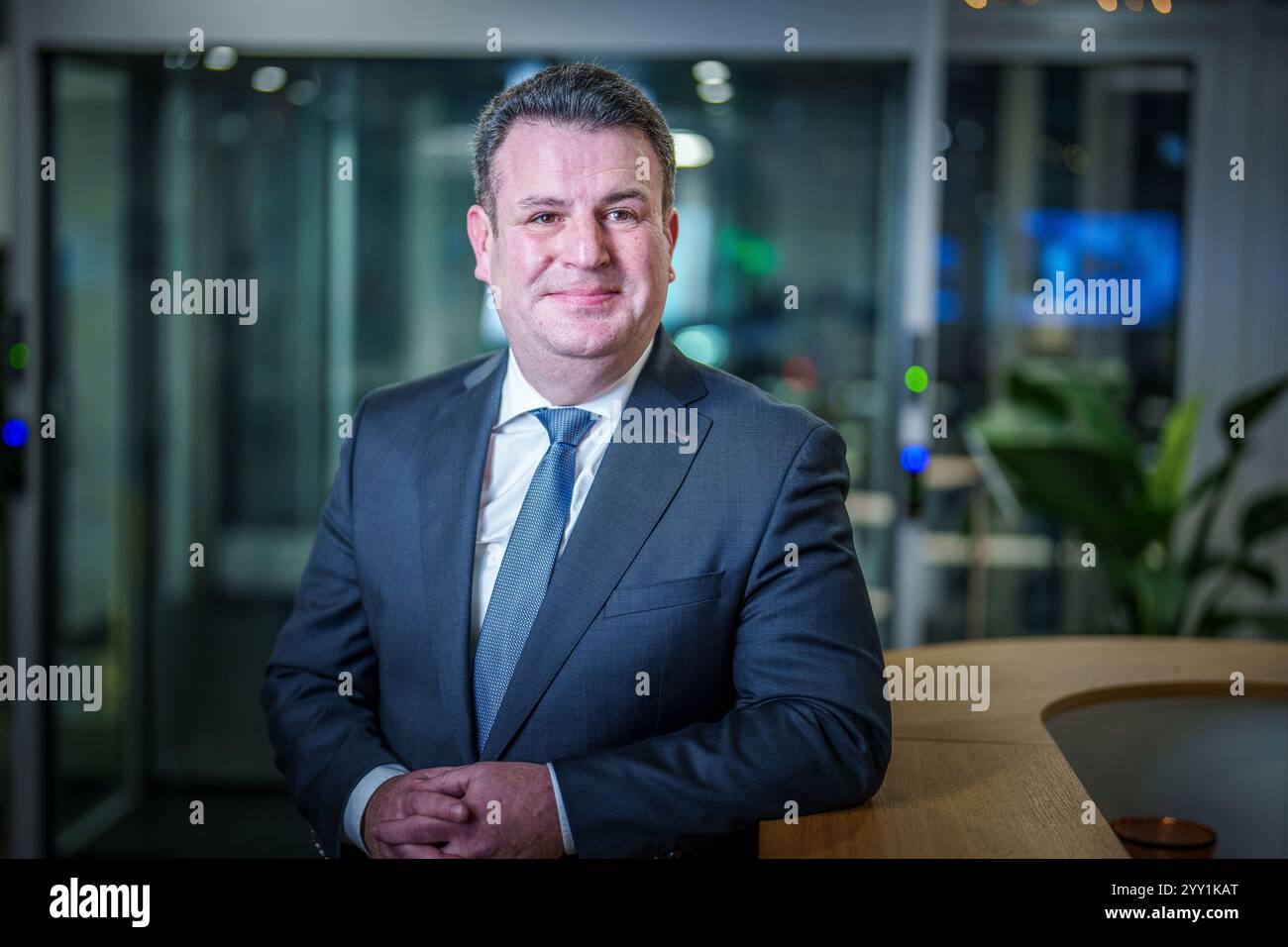 18 December 2024, Berlin: Hubertus Heil (SPD), Federal Minister of ...