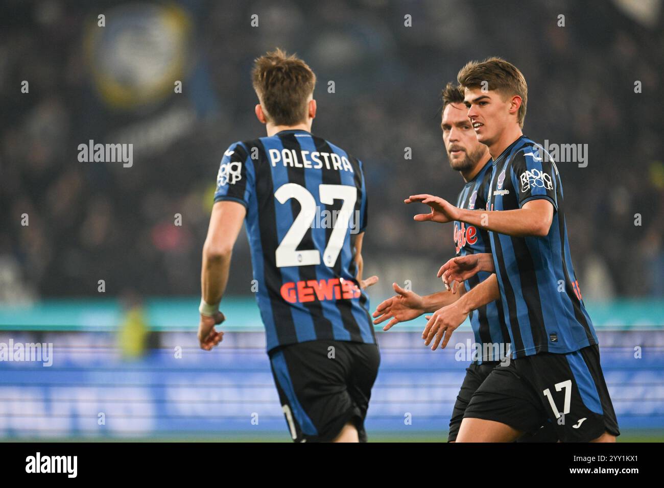 Charles De Ketelaere of Atalanta BC celebrating after a goal during ...