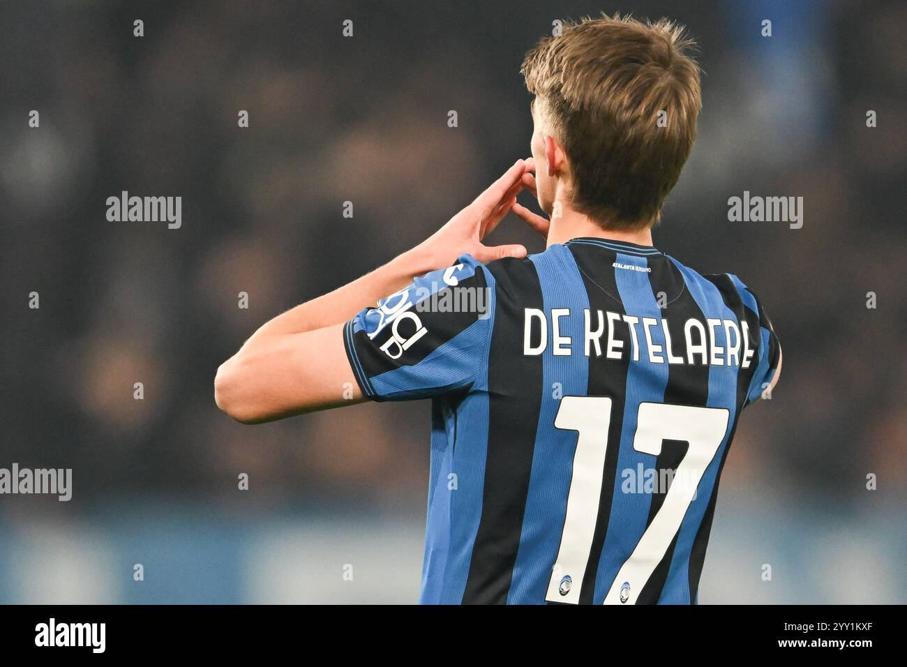 Charles De Ketelaere of Atalanta BC celebrating after a goal during ...
