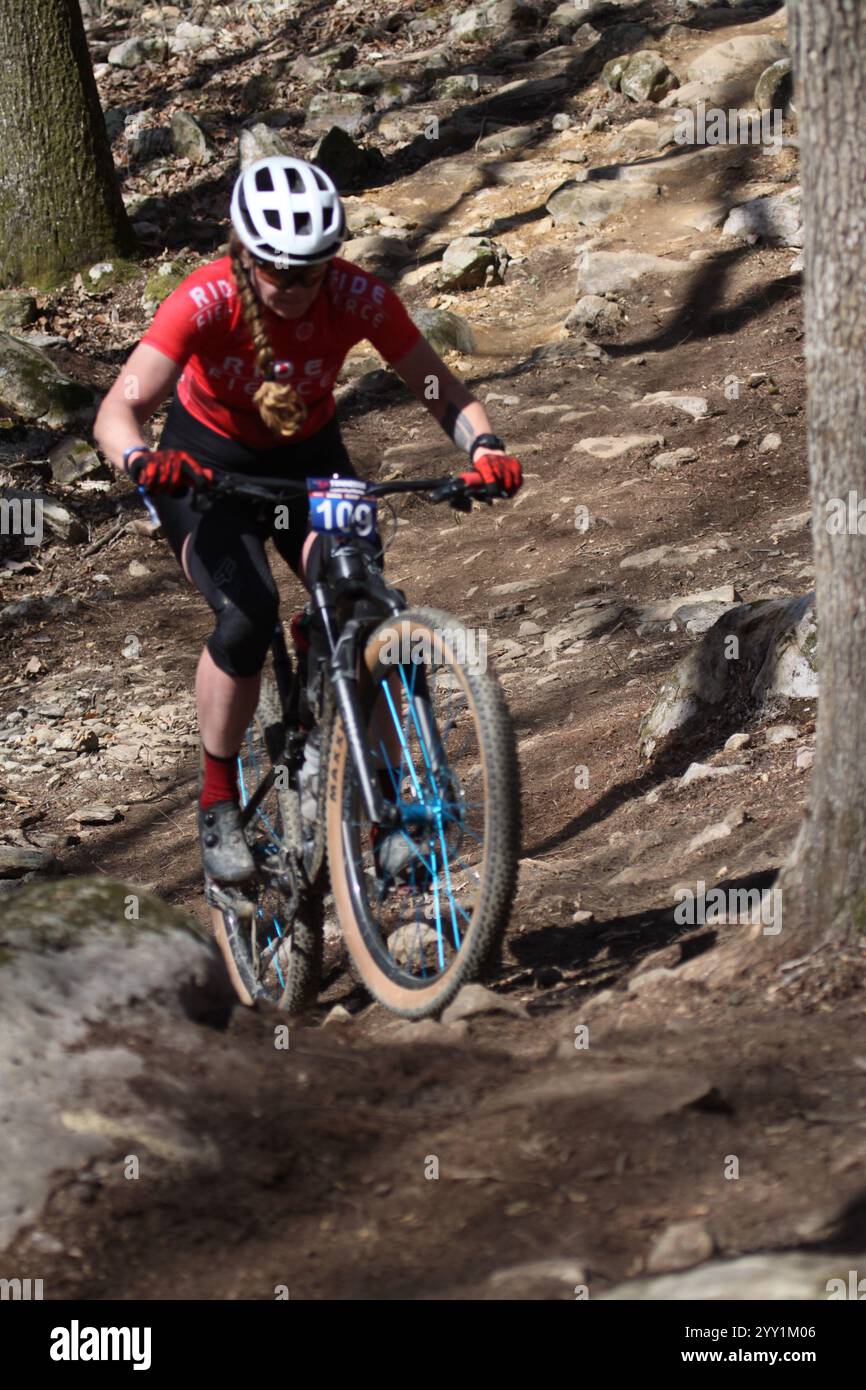 Tennessee National Mountain Bike Festival 2024 XCO Race on the trails ...