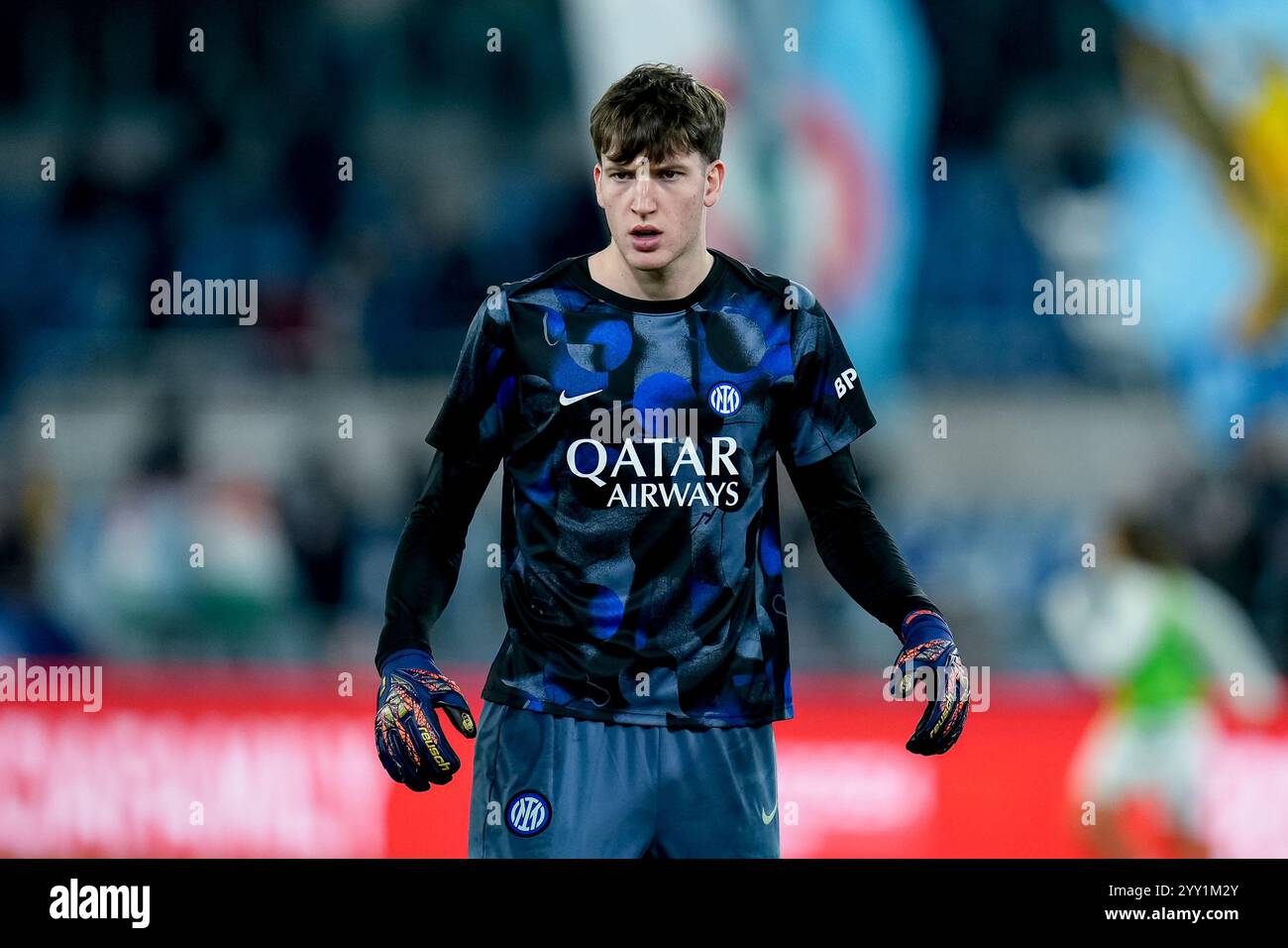 Rome, Italy. 16th Dec, 2024. Alessandro Calligaris of Fc Internazionale ...
