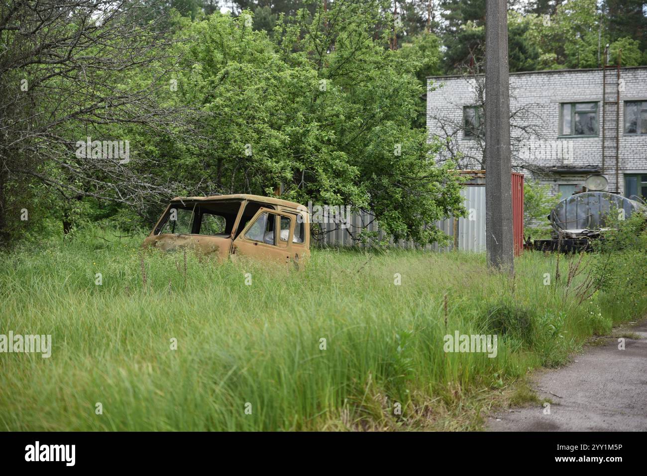 Chernobyl Exclusion Zone, Ukraine Stock Photo - Alamy