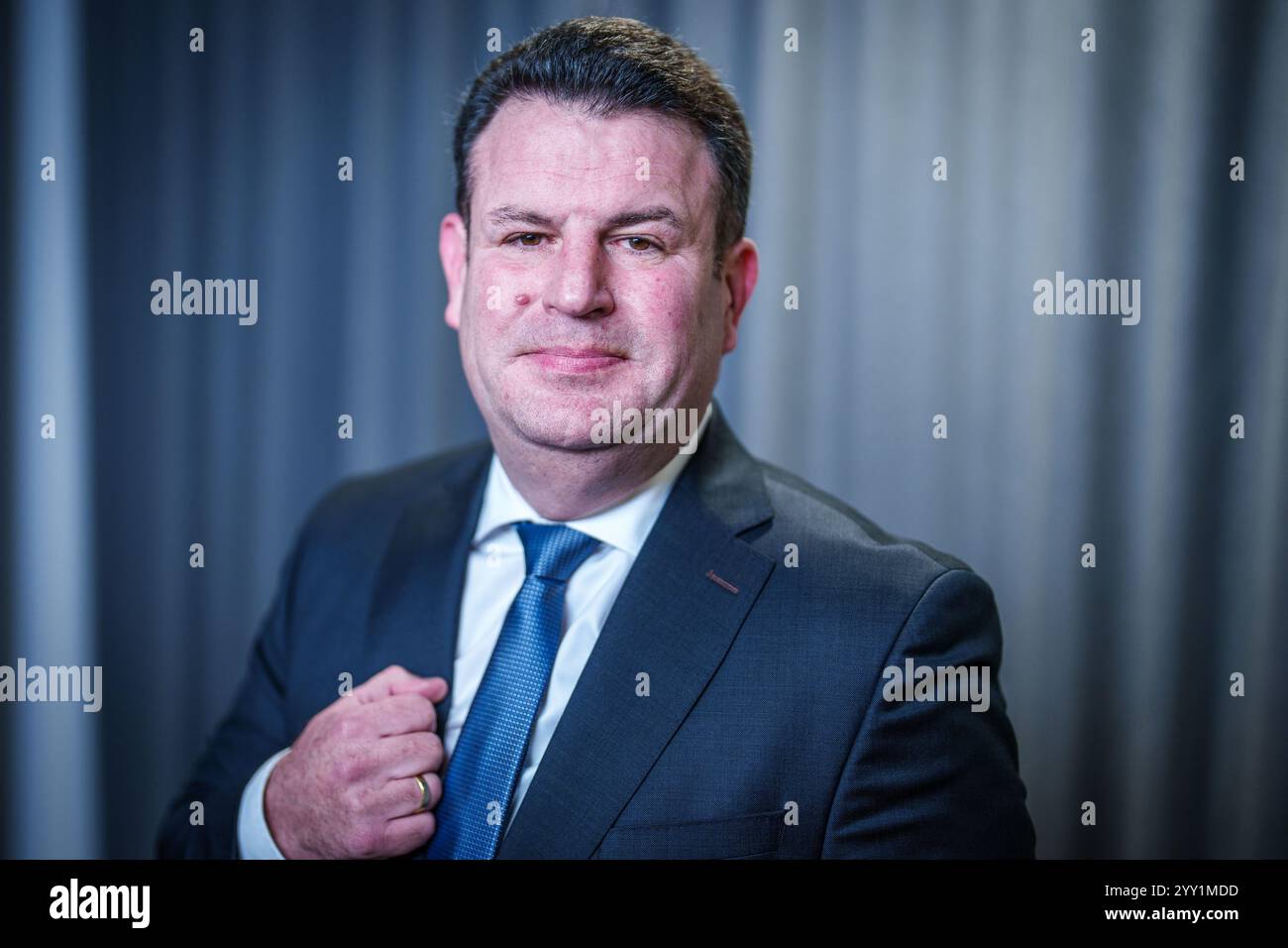 Berlin, Germany. 18th Dec, 2024. Hubertus Heil (SPD), Federal Minister ...