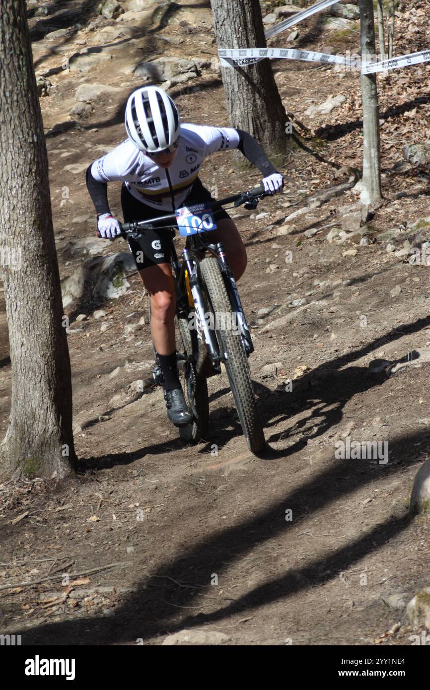 Tennessee National Mountain Bike Festival 2024 XCO Race on the trails ...