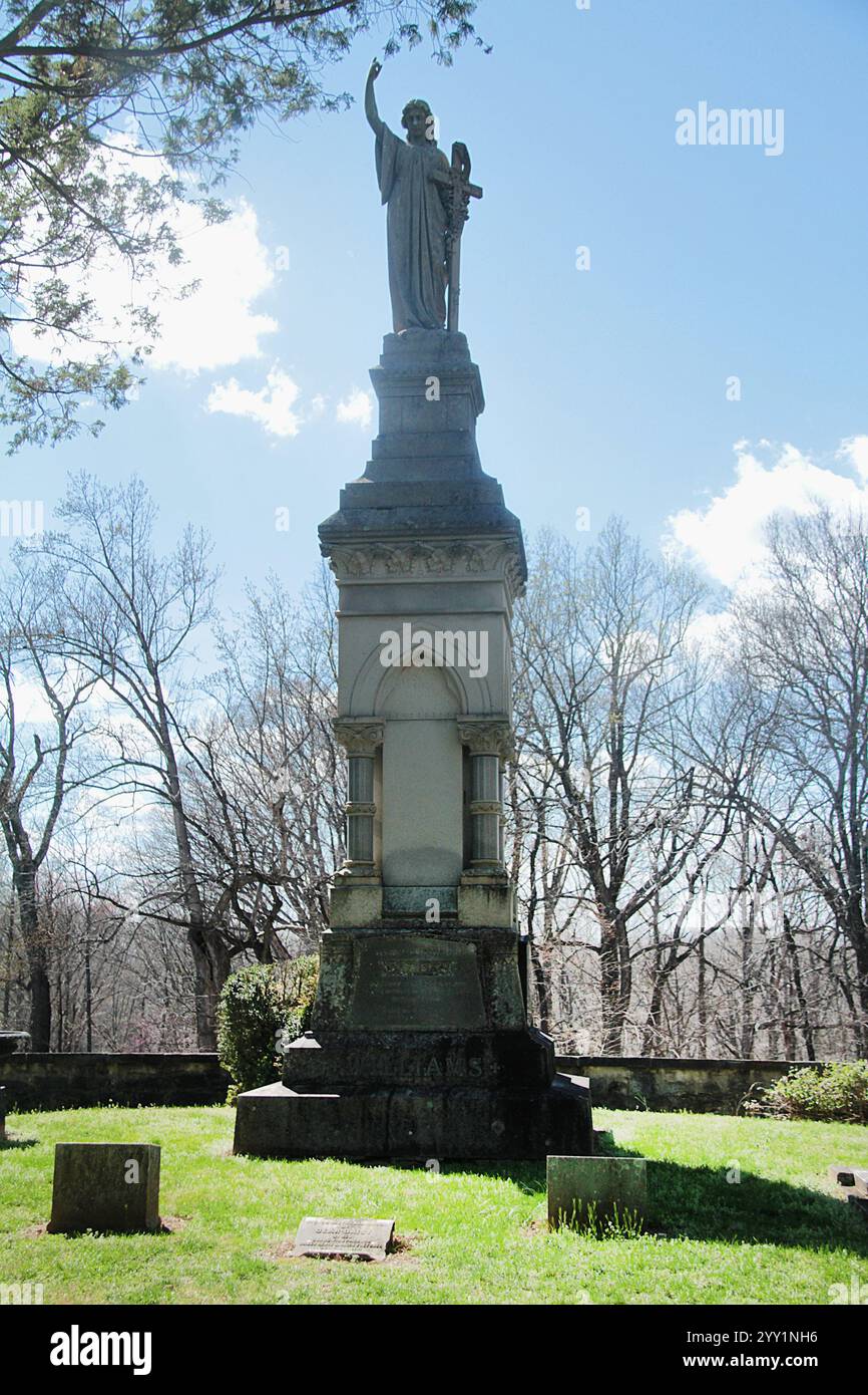 Amherst County, Virginia, USA. View of the Fletcher-Williams Family ...