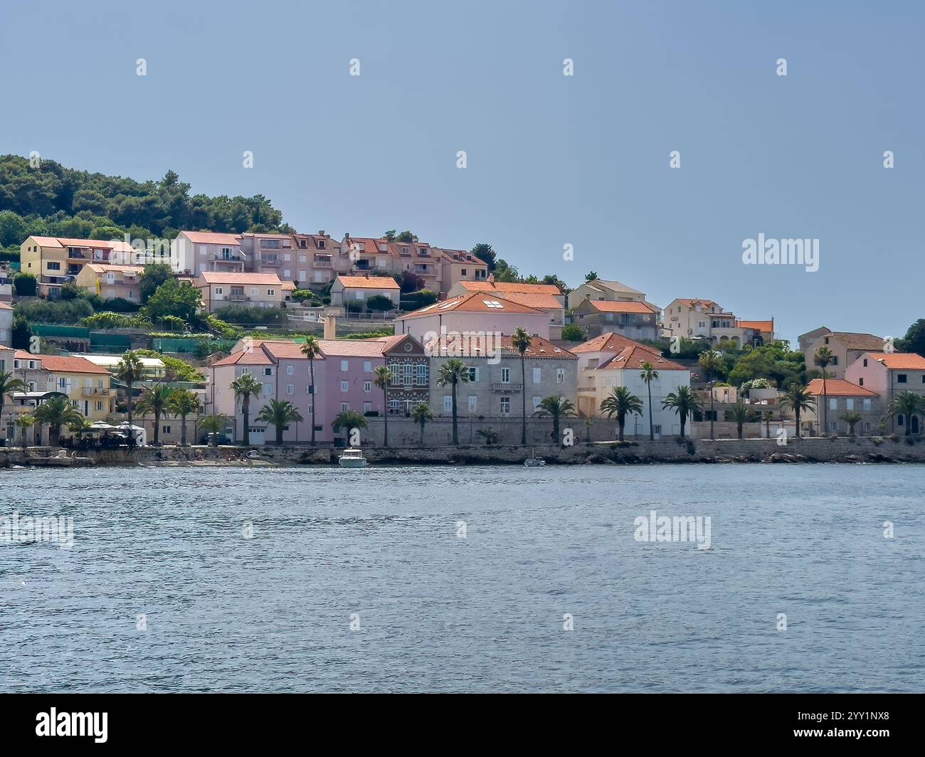 Korcula, Croatia - June 30, 2024: God bless the order and the people ...