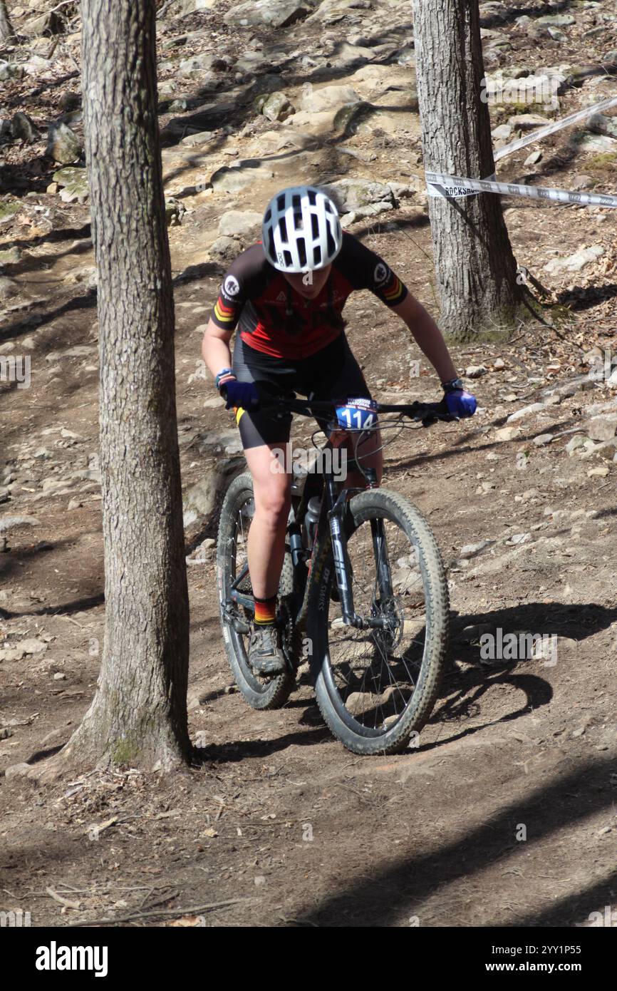 Tennessee National Mountain Bike Festival 2024 XCO Race on the trails ...