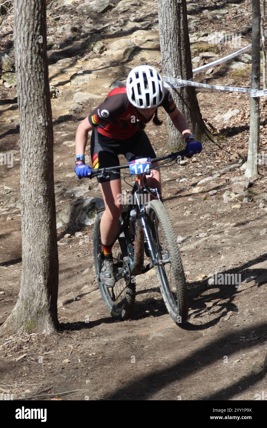 Tennessee National Mountain Bike Festival 2024 XCO Race on the trails ...