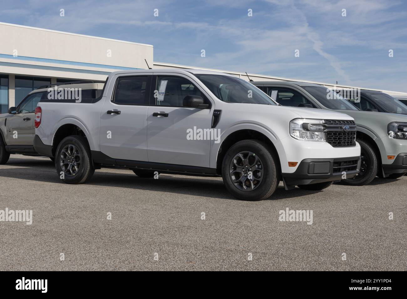 Lafayette - December 17, 2024: Ford Maverick XLT Hybrid Pickup Truck at ...