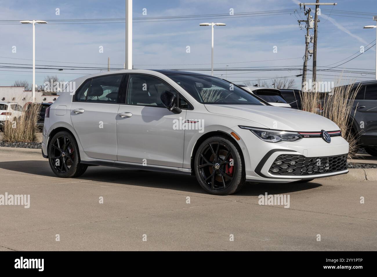 Lafayette - December 17, 2024: Volkswagen Golf GTI 380 Autobahn at a ...