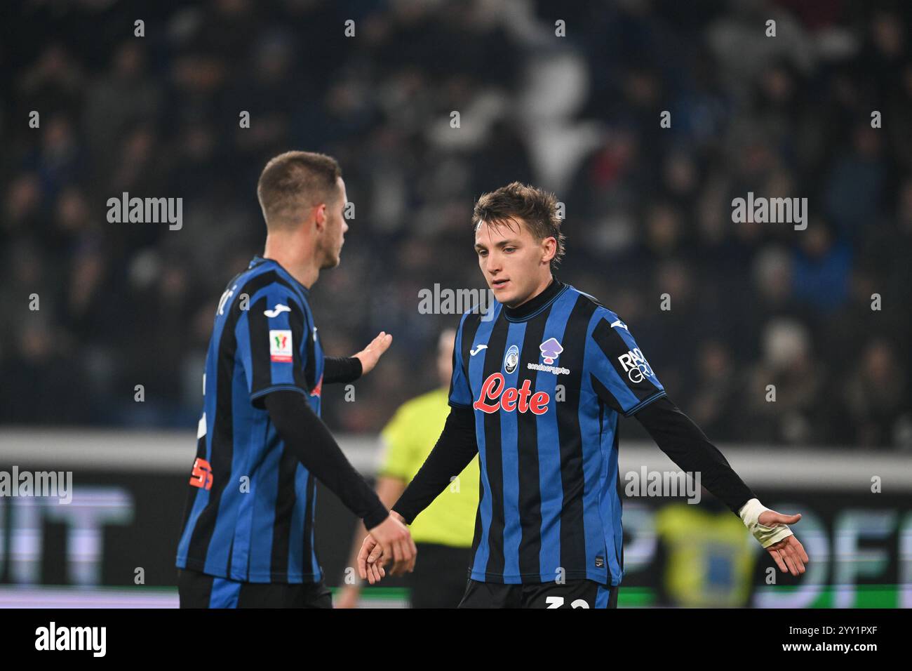Mateo Retegui of Atalanta BC during Coppa Italia round of 16 football ...