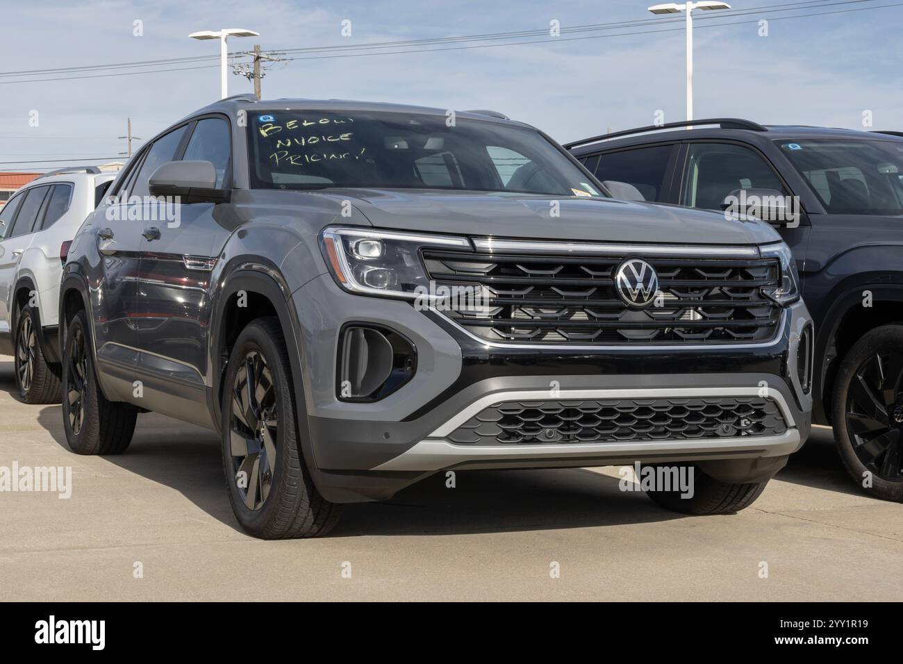 Lafayette - December 17, 2024: Volkswagen Atlas Cross Sport at a ...